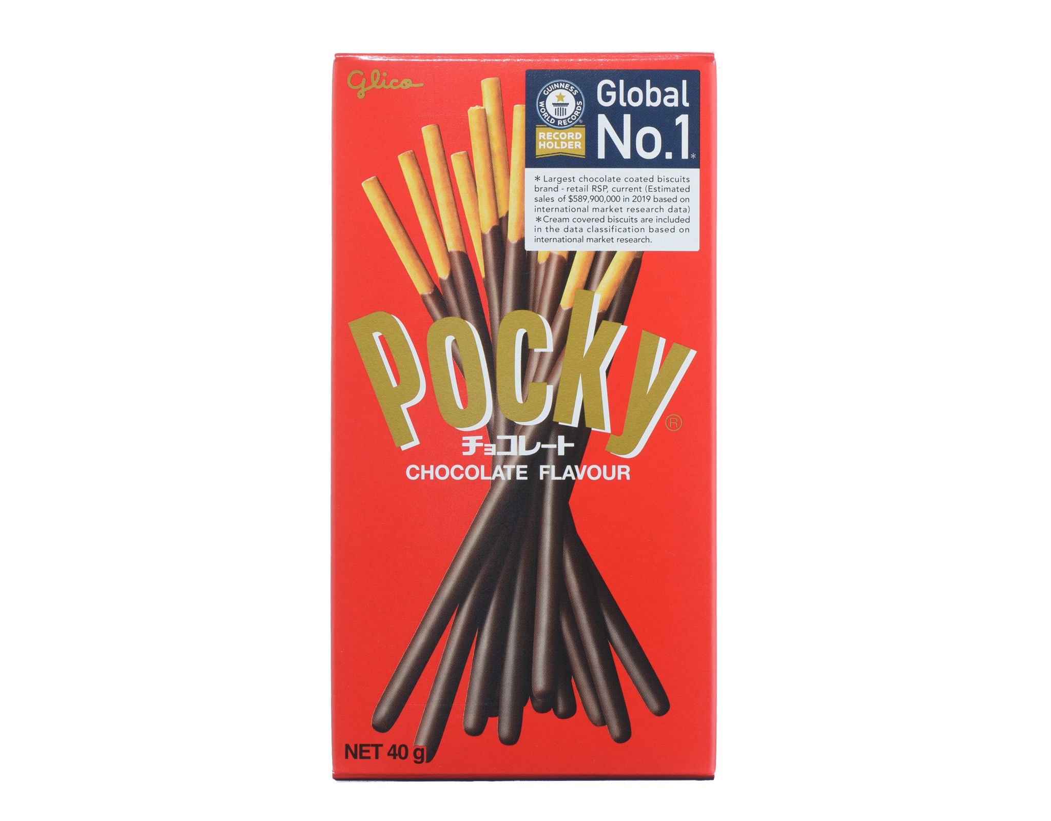 Pocky Chocolate, 40 g - Creamy Chocolate Delight