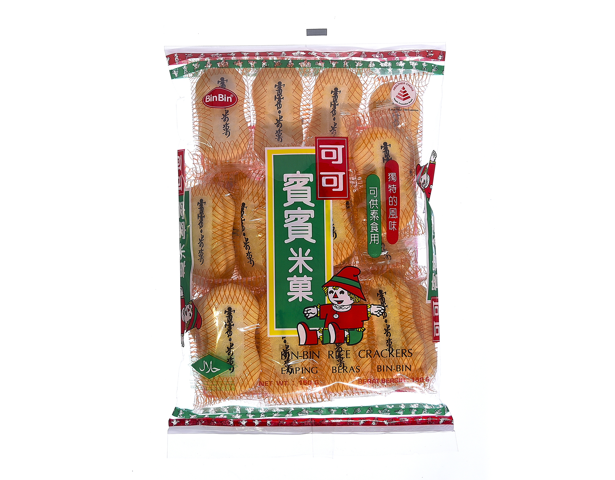 Bin Bin Rice Cracker, 150g - Delicious Floral Aroma