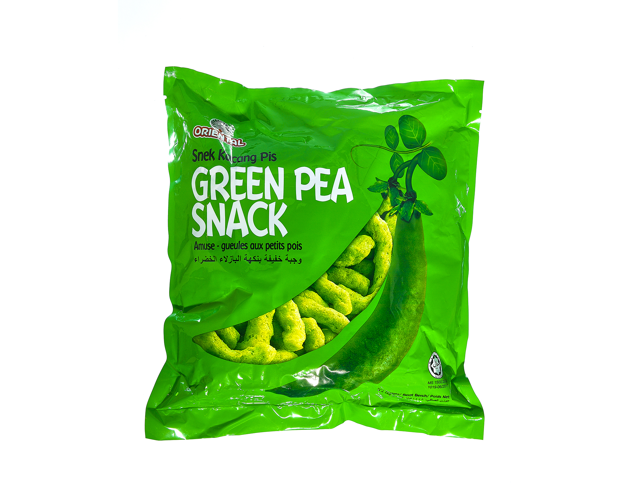 Oriental Green Pea 8x14g - Crunchy Snack