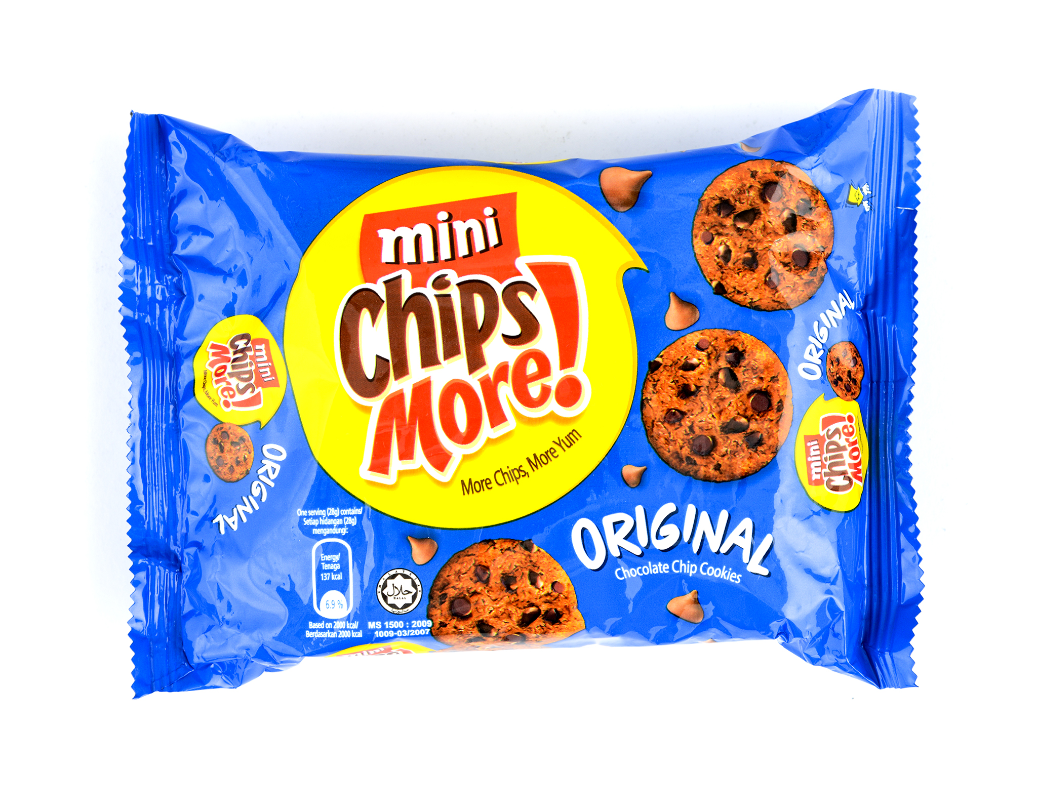 Chipsmore Chocolate Chip Cookies Mini Original Chocolate Chip Cookies ...