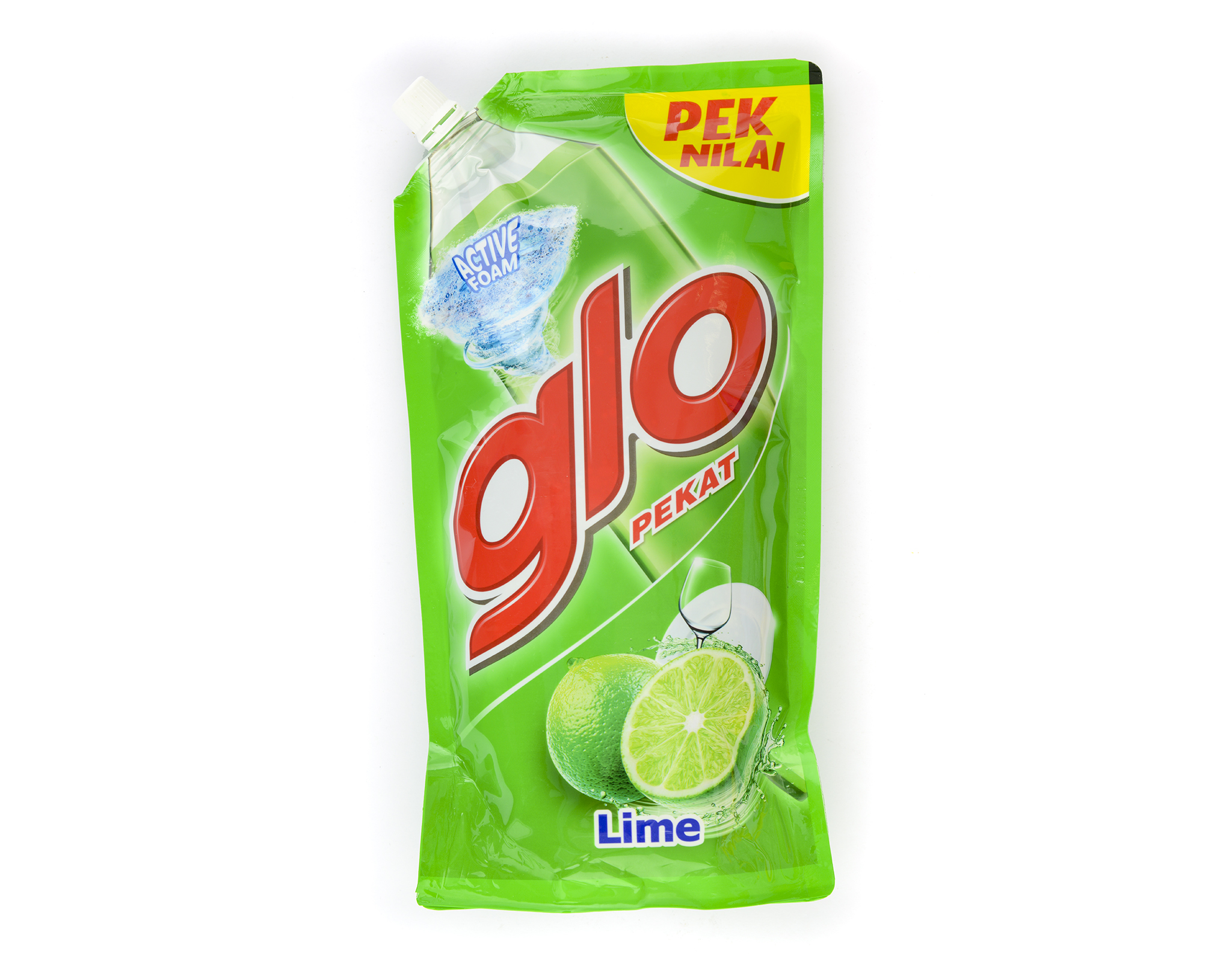 Glo Dishwash Lime Refill 850ml - Grease Removal