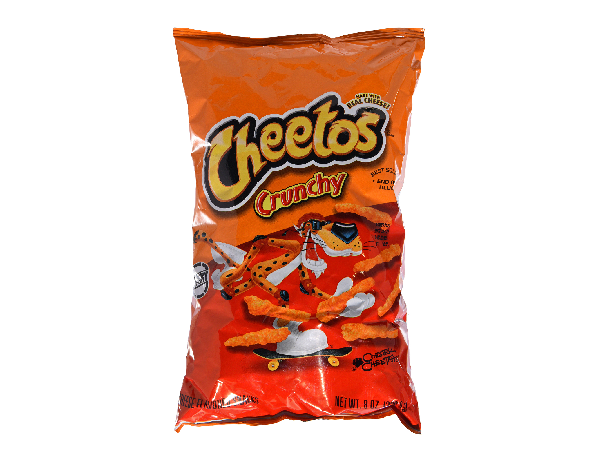 Cheetos Crunchy, 215 g - Real Cheese Flavor