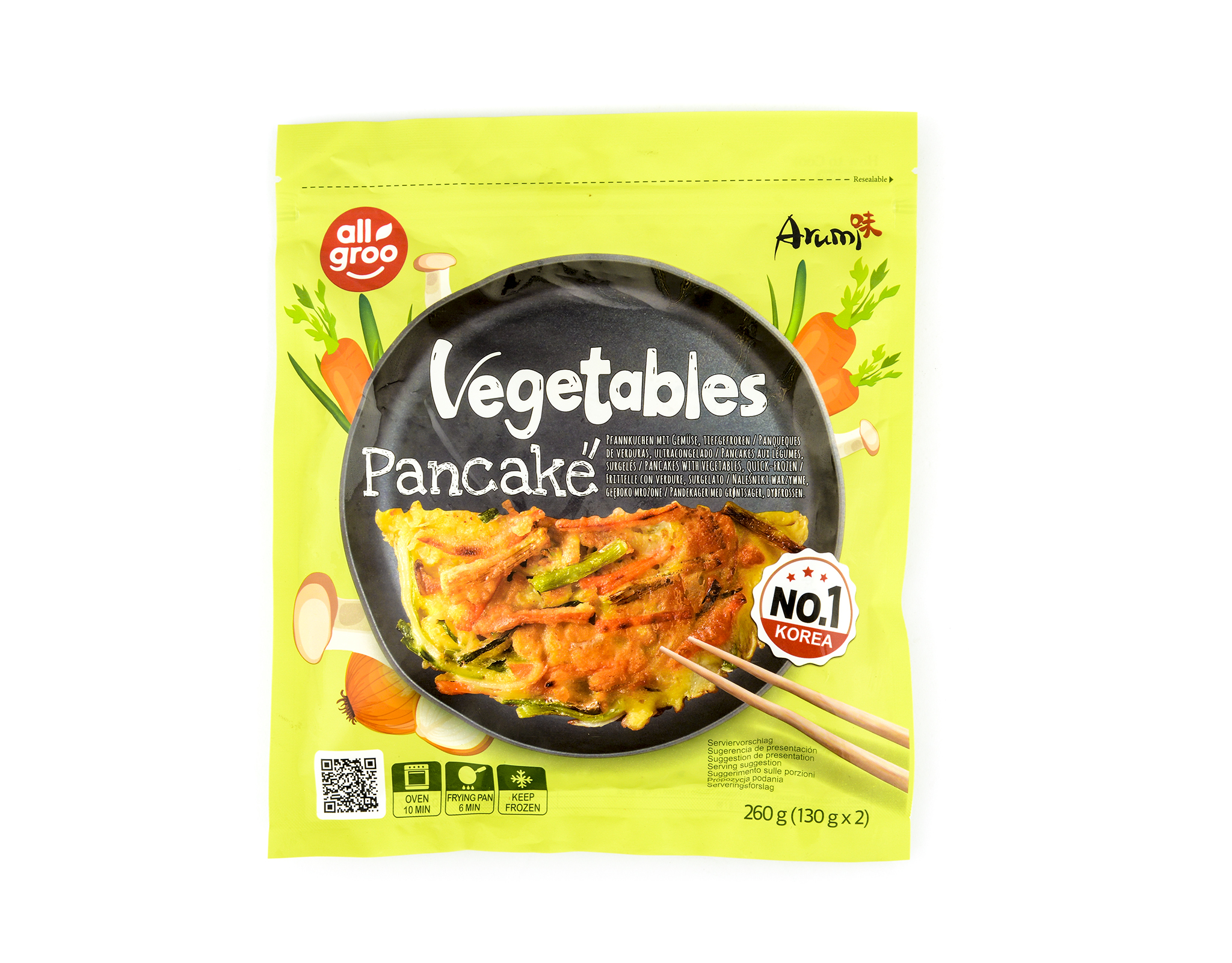 Allgroo Vegetable Pancake | myaeon2go
