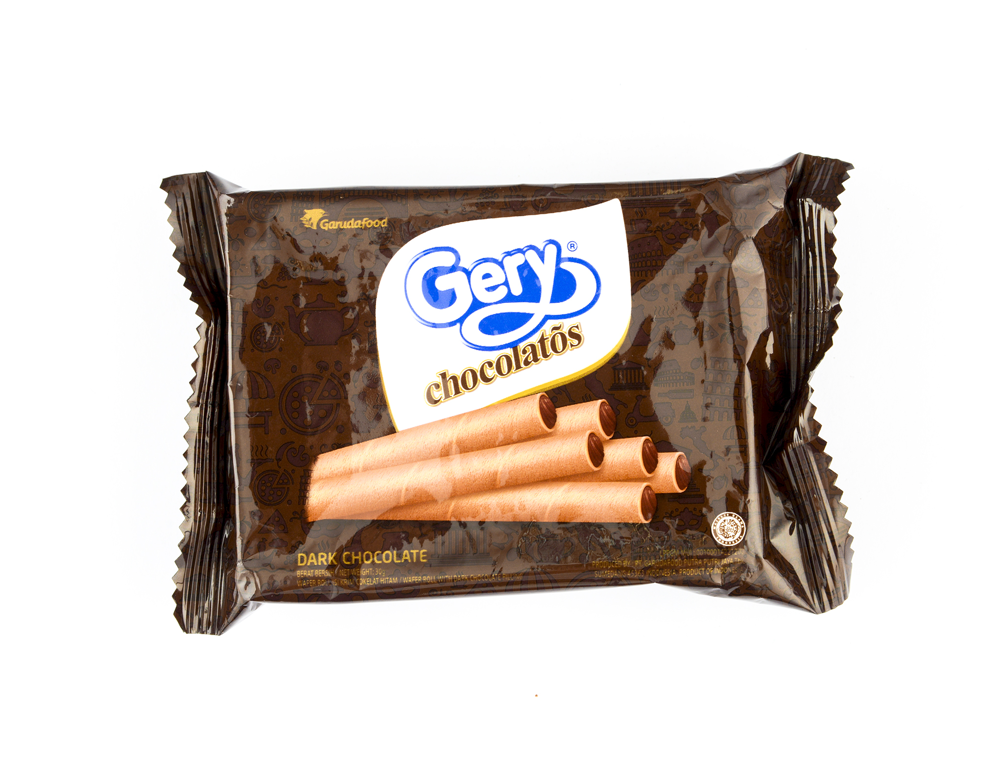 Gery Chocolato's Wafer Roll Mini Dark Choc | myaeon2go