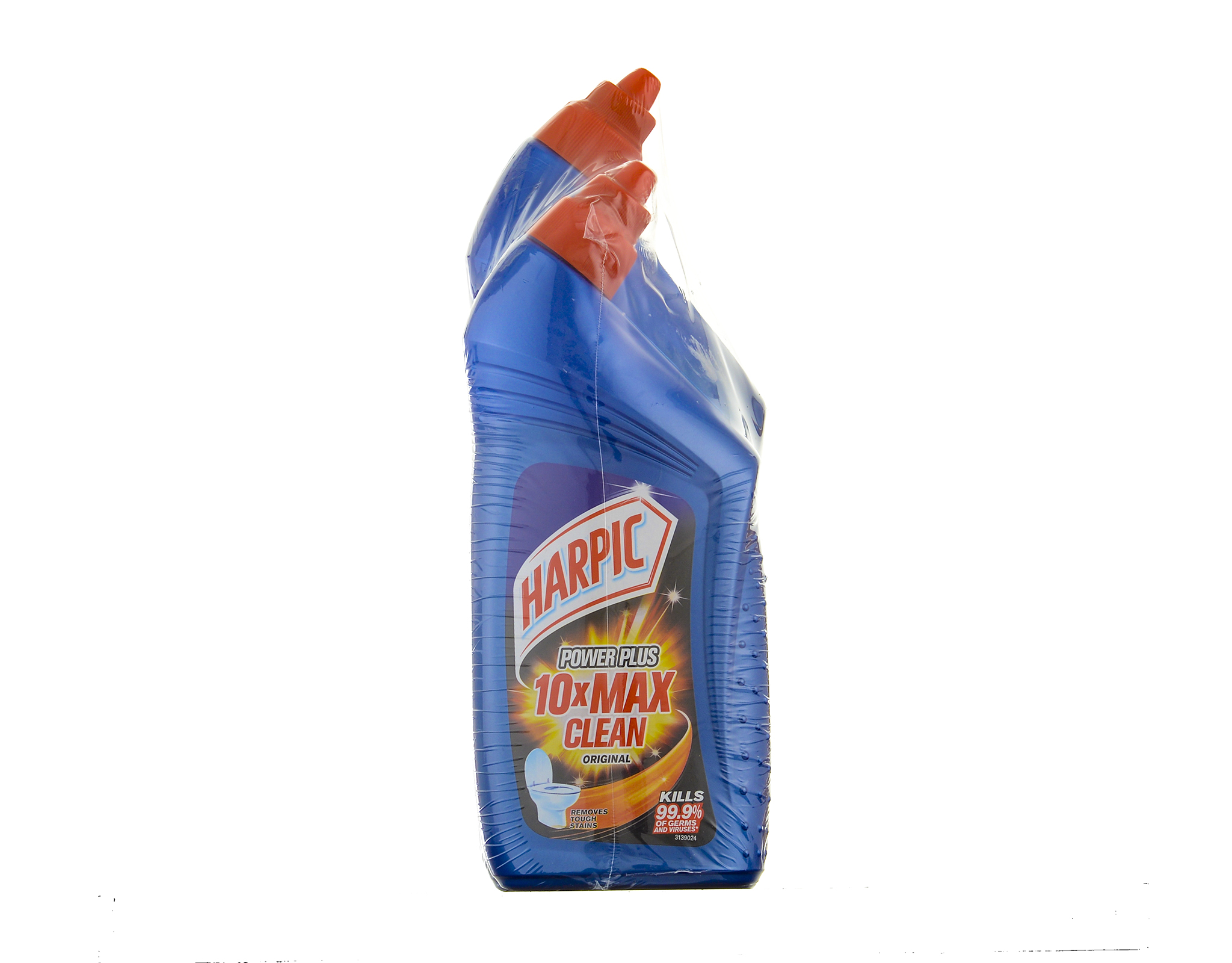 Harpic Power Plus Twin Pack 2x450ml - 10x Better Clean