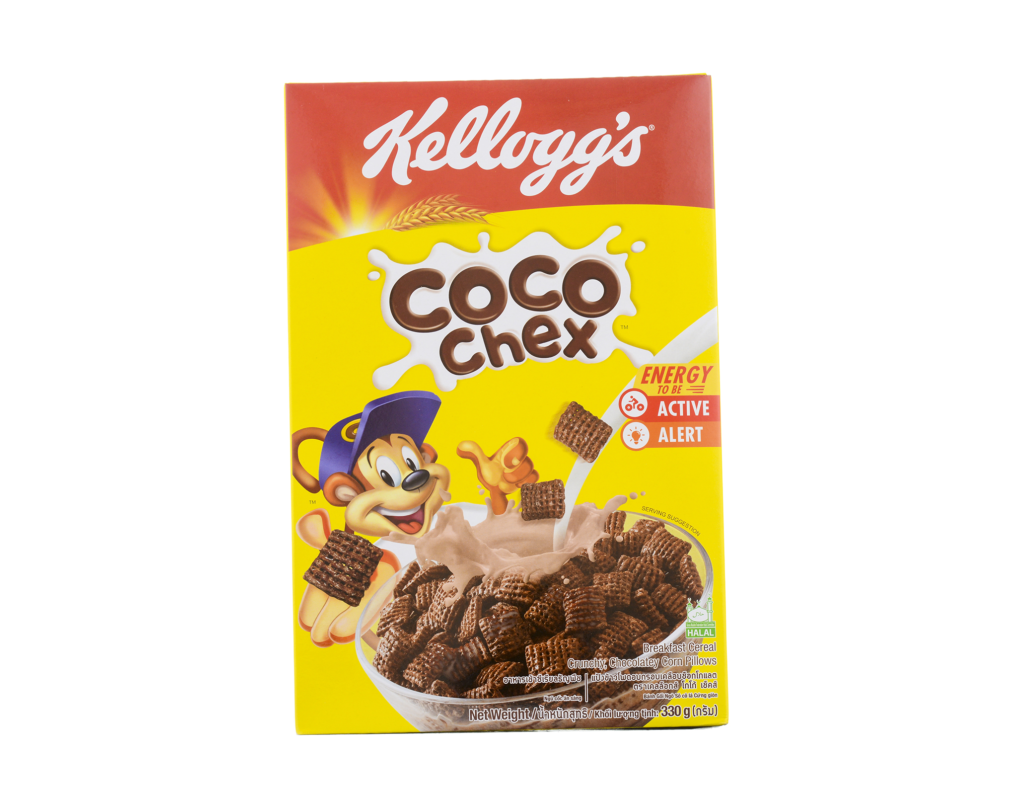 Kellogg's Coco Chex, 330g - Crunchy Chocolatey Delight