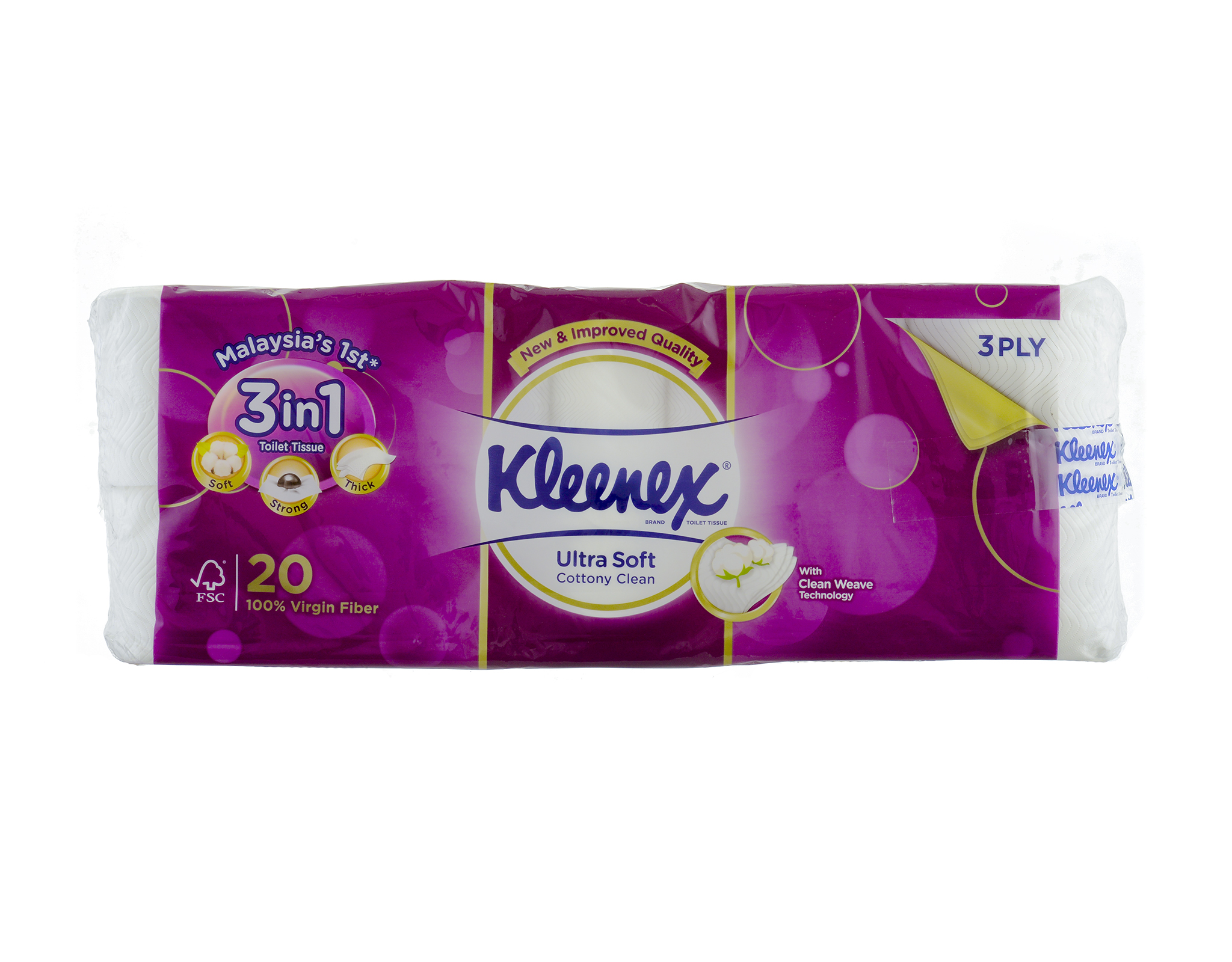 Kleenex Bath Tissue Ultra Soft Regular | myaeon2go