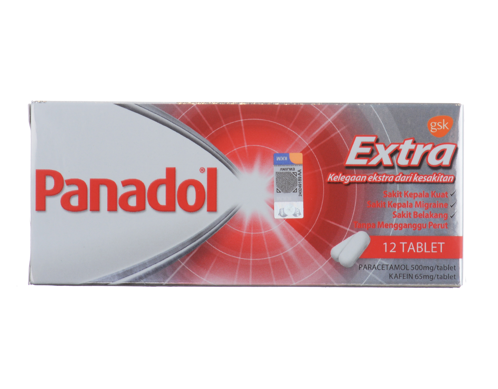 Panadol Extra Tablet 12`S | myaeon2go