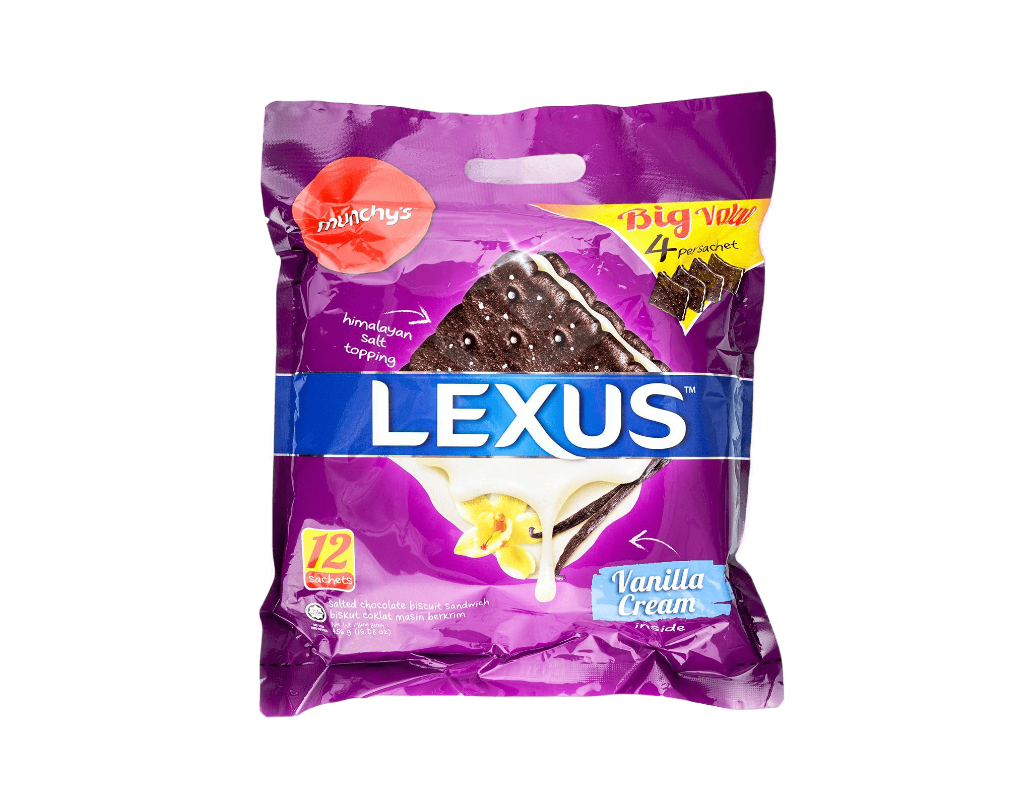 Munchy's Lexus Salted Vanilla Sandwich Lexus Salted Vanilla Sandwich ...