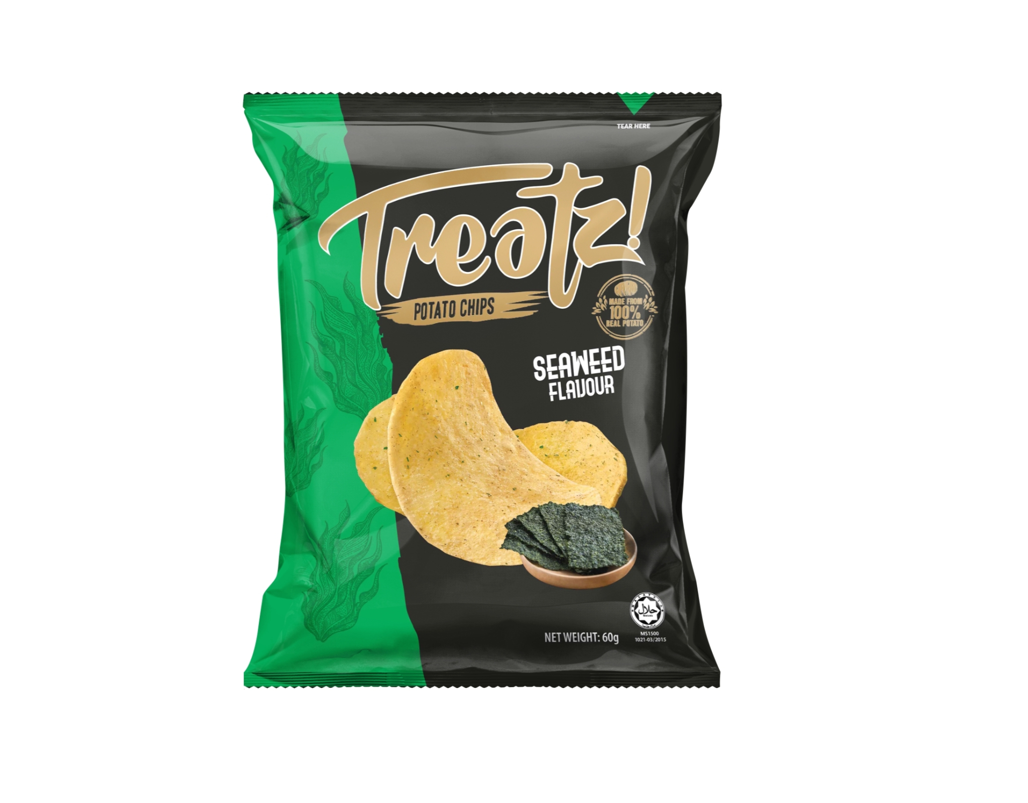 Treatz Potato Chips Seaweed | myaeon2go
