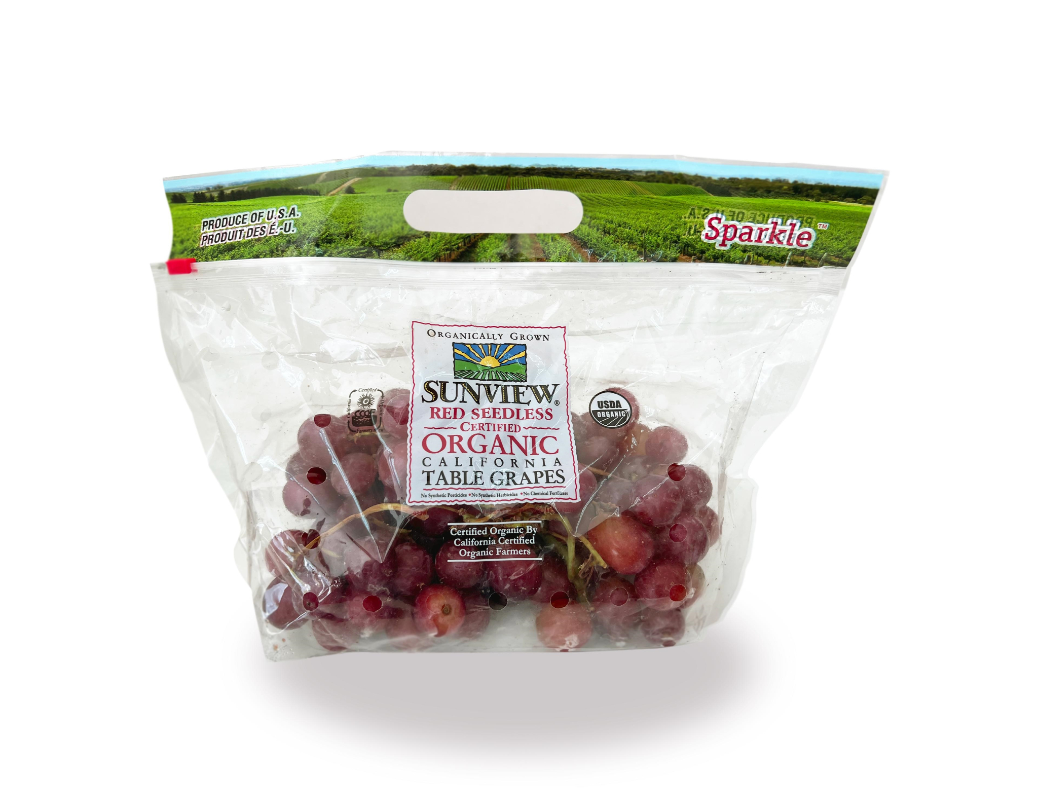 USA Organic Sunview Sparkle Red Seedless Grape | myaeon2go