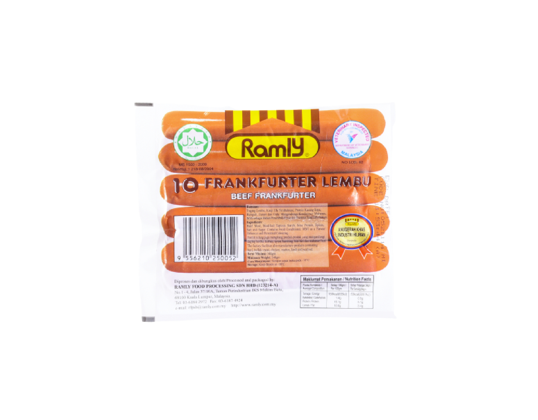Ramly Beef Frankfurter Beef Frankfurter | myaeon2go