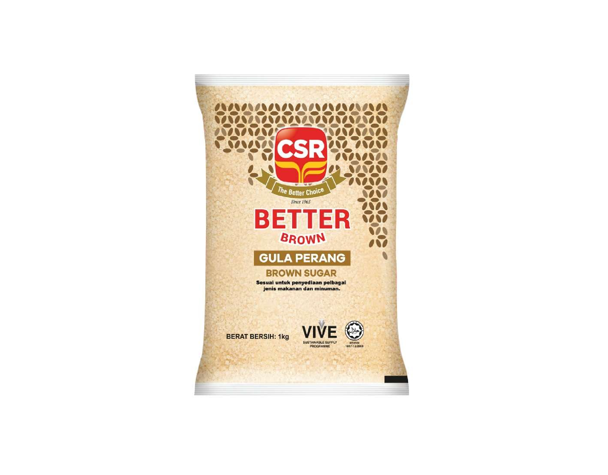 CSR Better Brown Sugar, 1 kg - Premium Quality