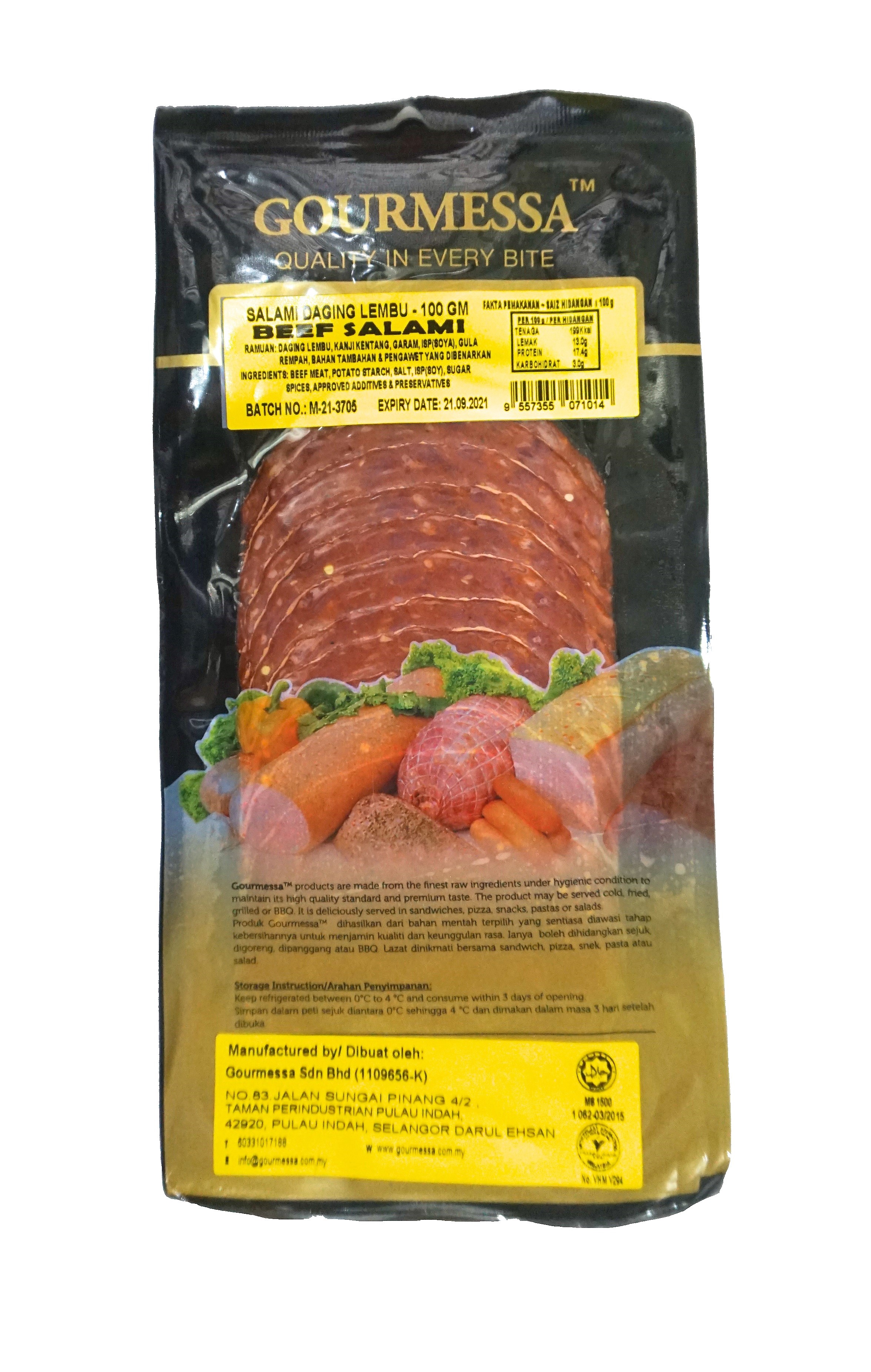 Gourmessa Beef Salami | myaeon2go