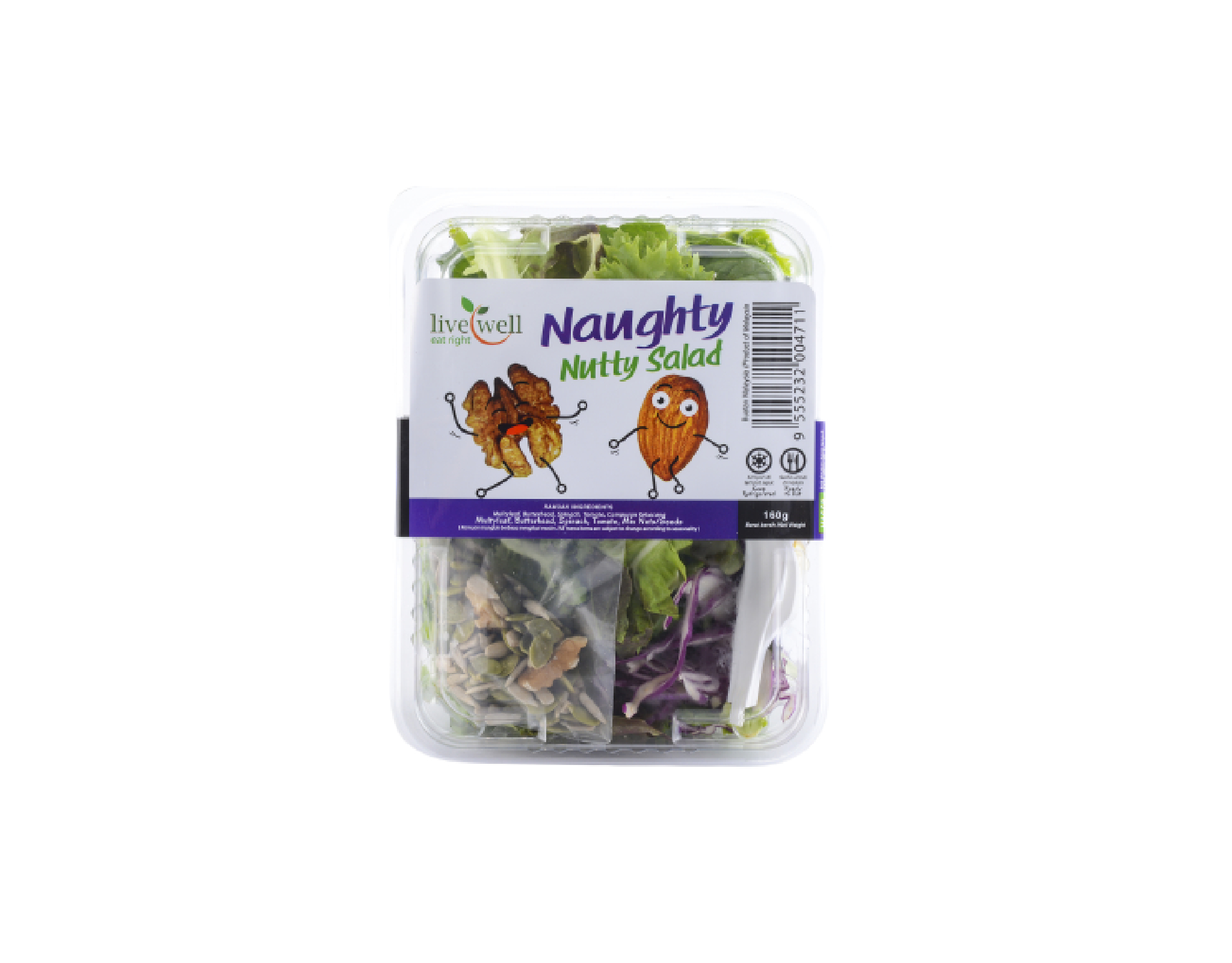 myAEON2GO | Live Well Naughty Nutty Salad 160 g