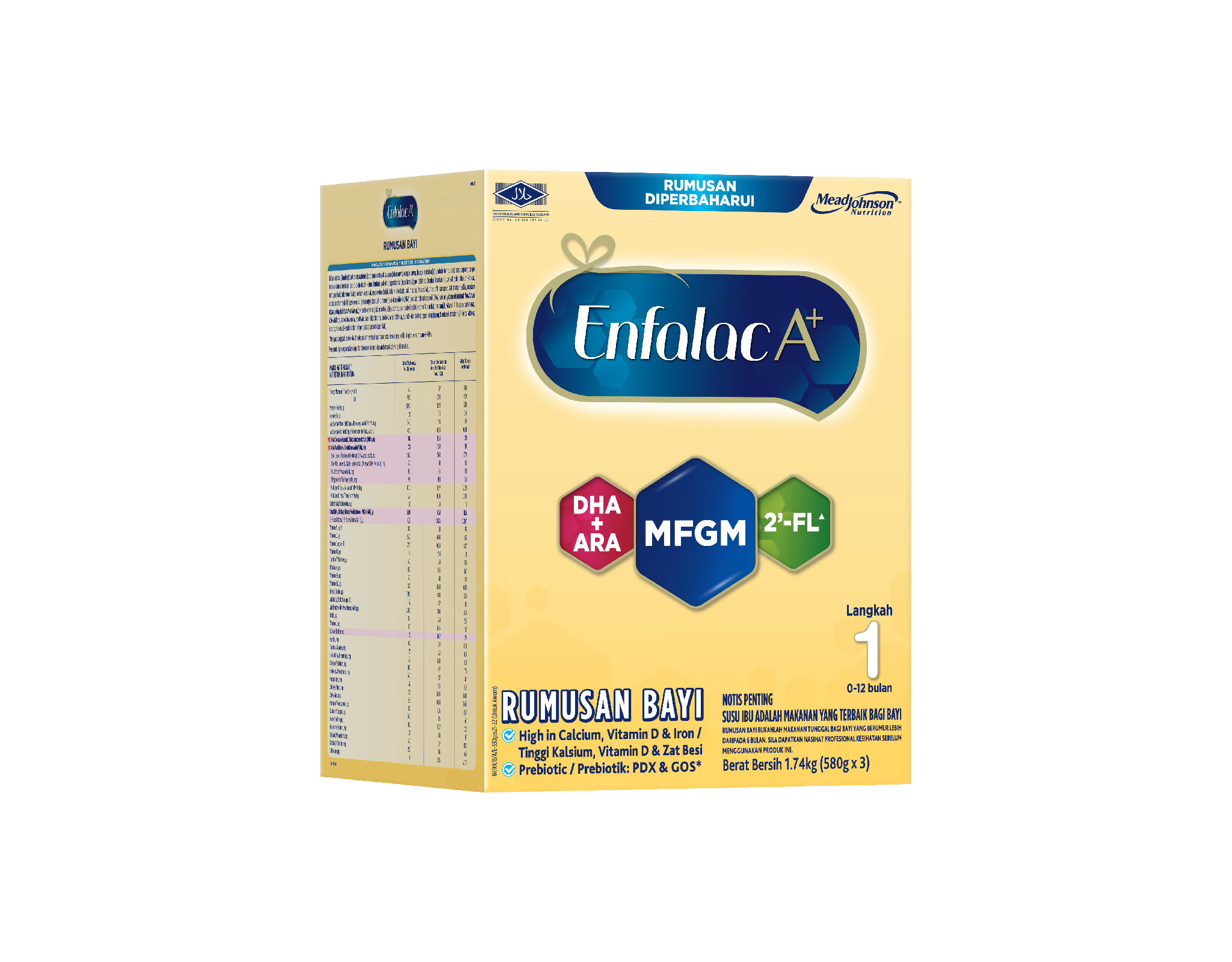 Enfalac A+ Step 1 1.74kg - High Calcium & Iron