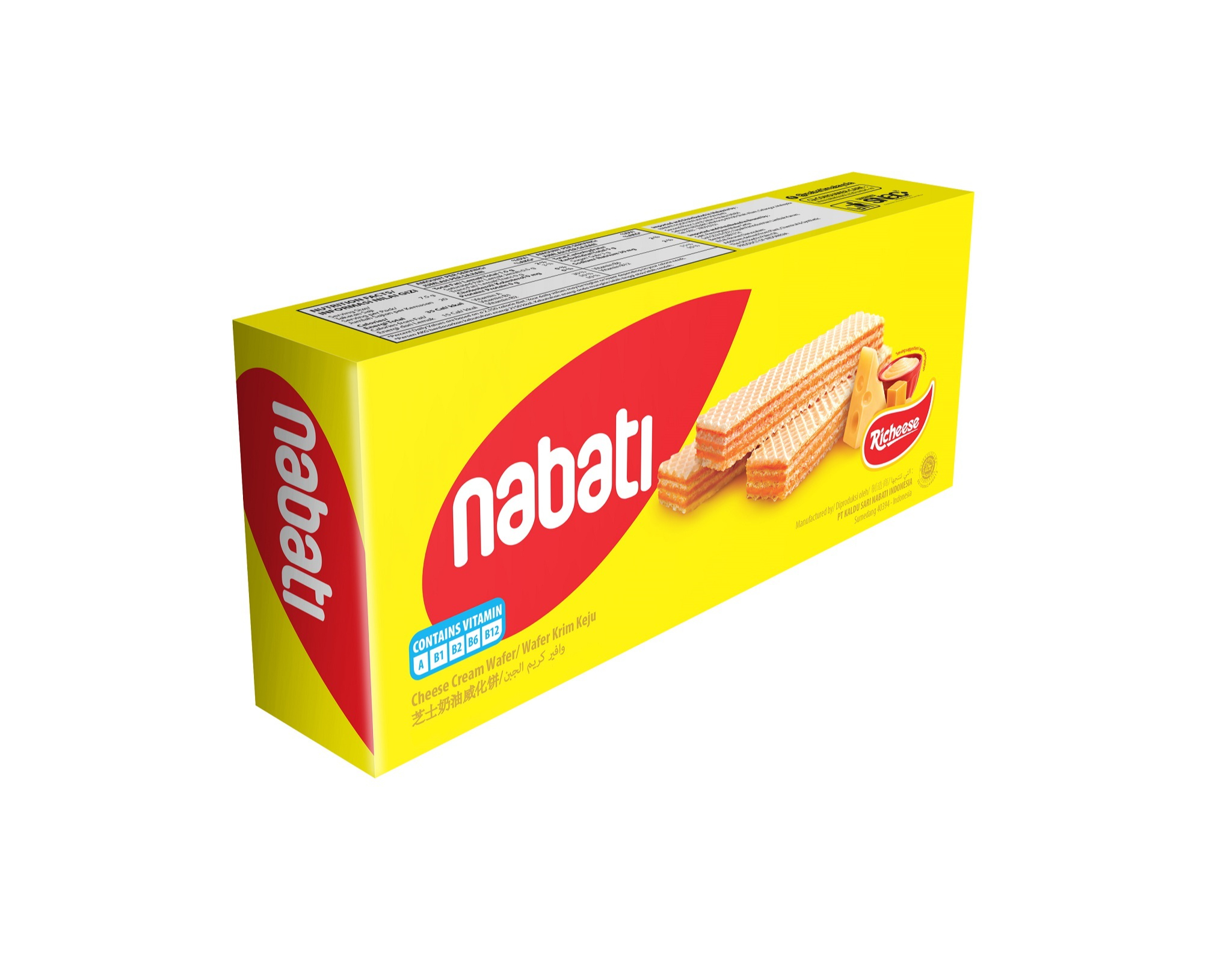 Nabati Richeese Cheese Cream Wafer Richeese Cheese Cream Wafer | myaeon2go