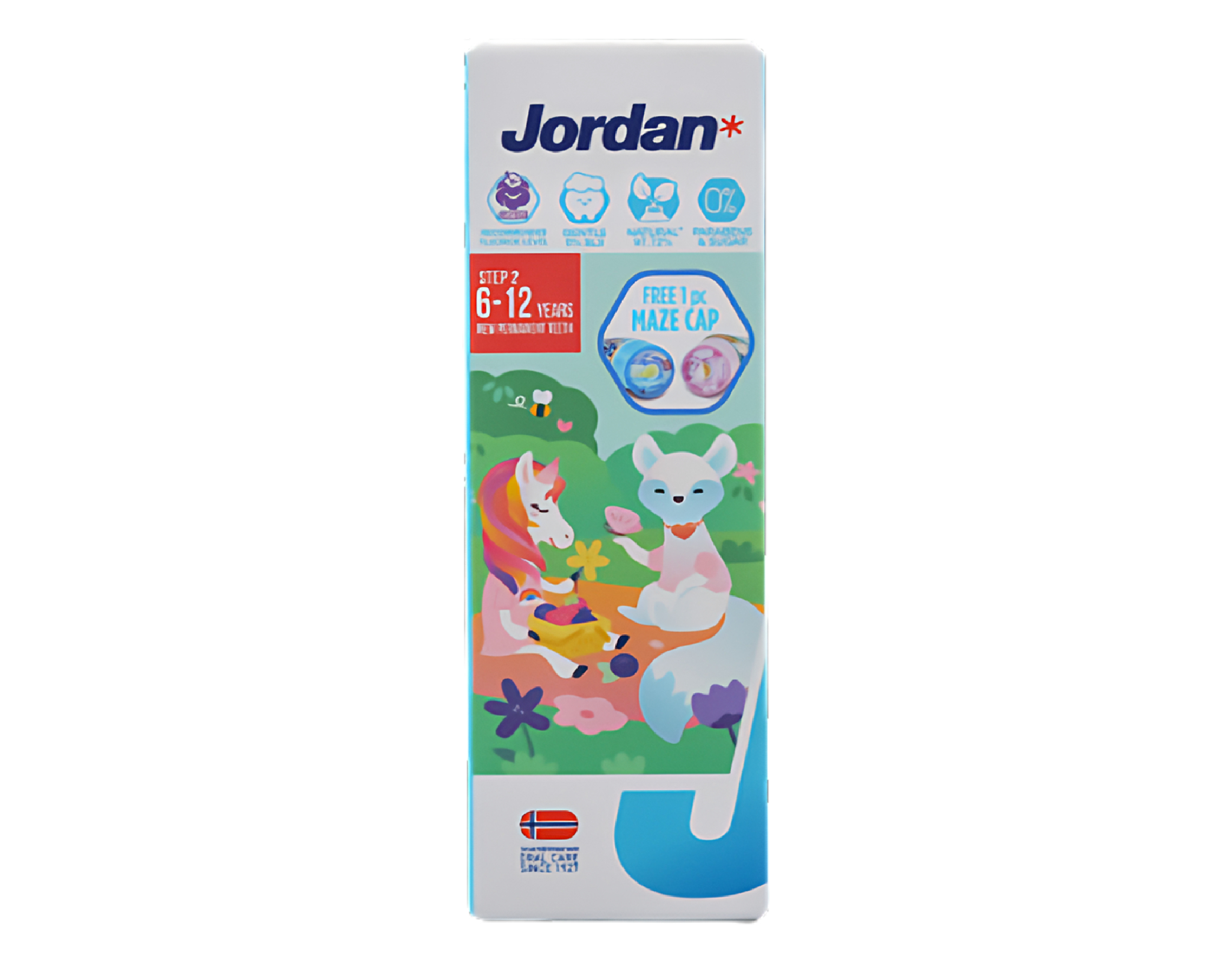 Jordan Toothpaste Step 2 New Permanent Teeth(6-12) | myaeon2go