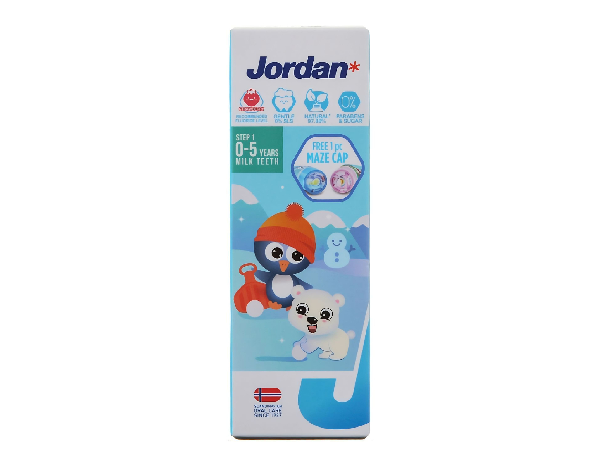 Jordan Toothpaste Step 1 Milk Teeth (0-5) | myaeon2go
