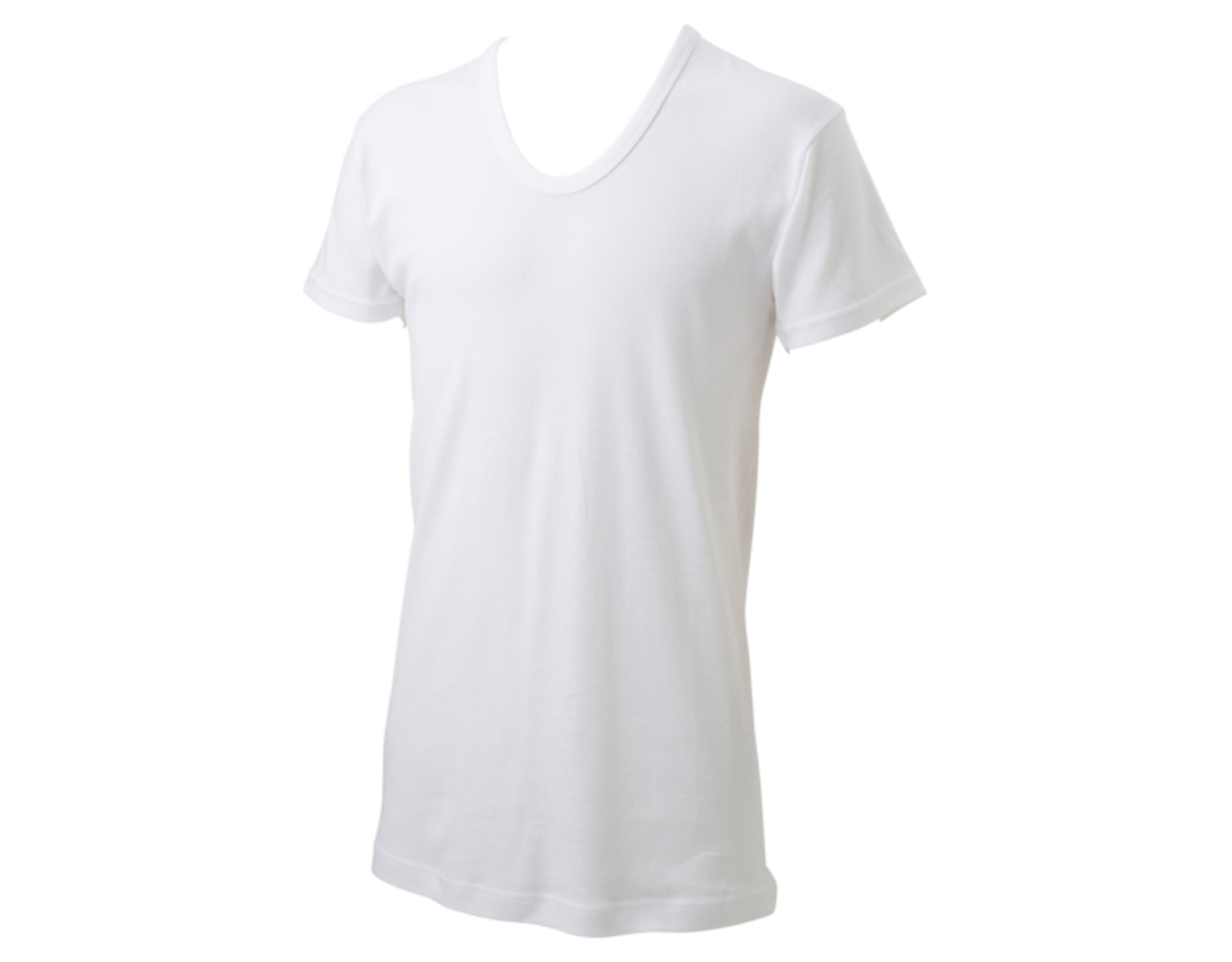 Inner Casual Men Organic Cotton Short Sleeve U Neck (2 Pcs) | myaeon2go