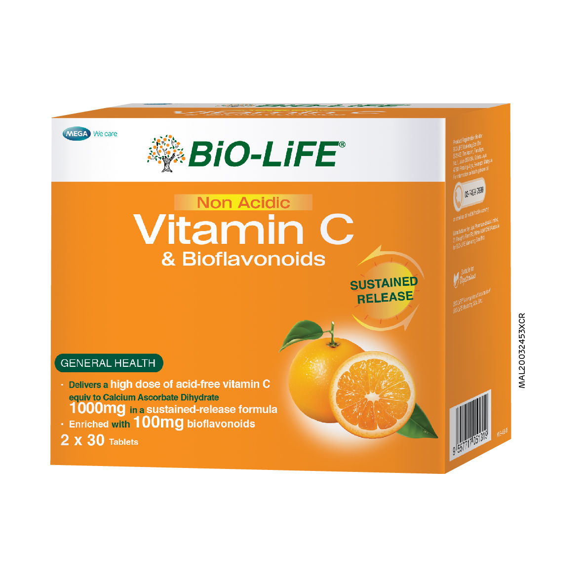Biolife Non Acid Vit C 1000Mg | myaeon2go