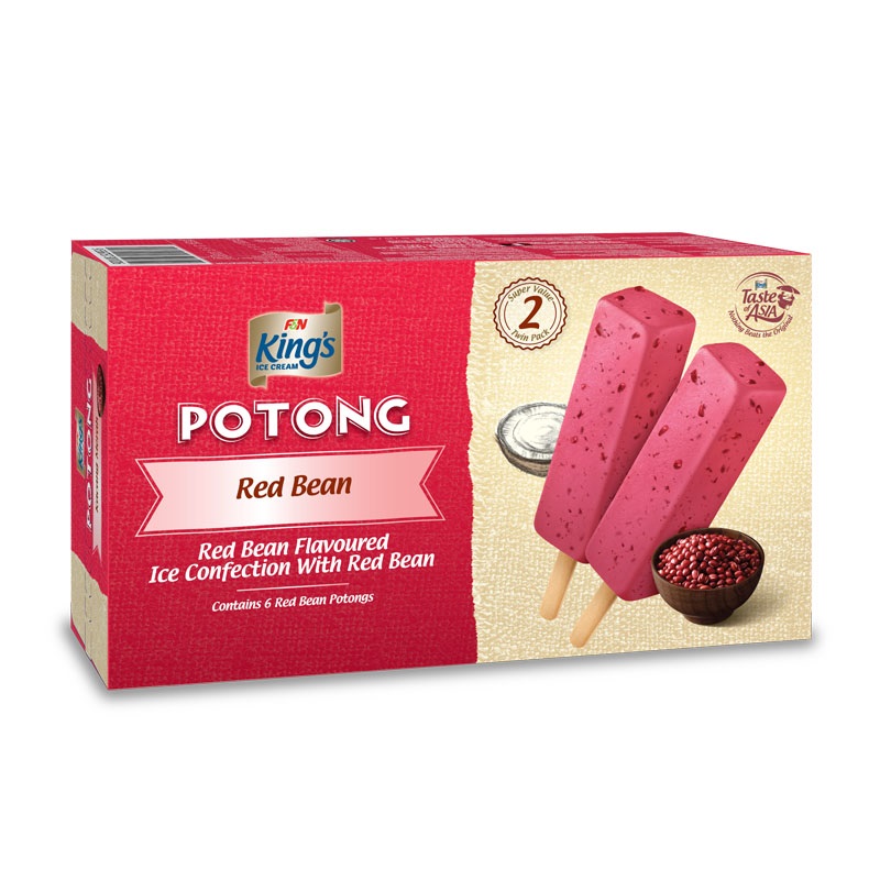 King's Potong Red Bean Twinpack | myaeon2go
