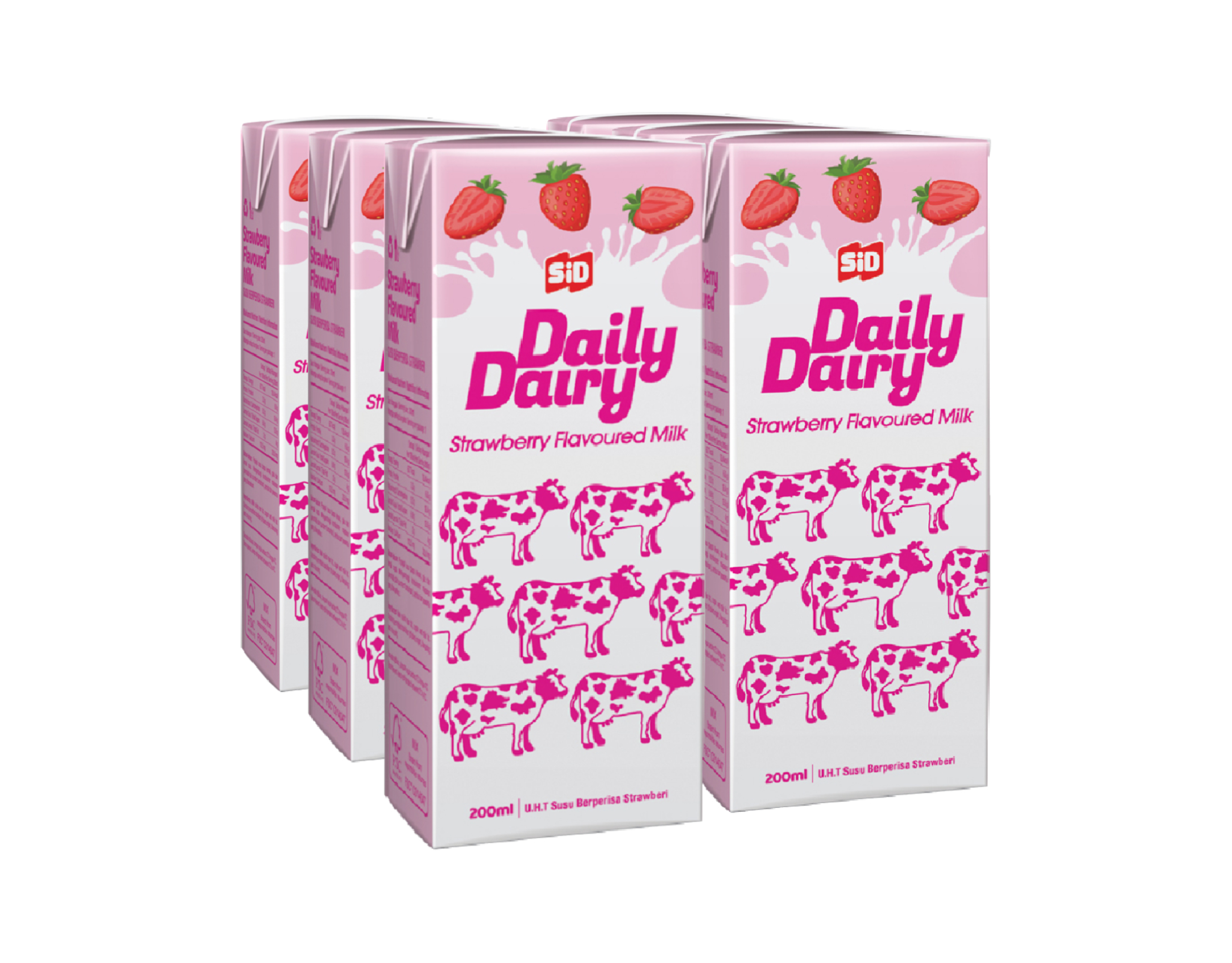 Sabah Daily Dairy Strawberry Flavour Milk | myaeon2go