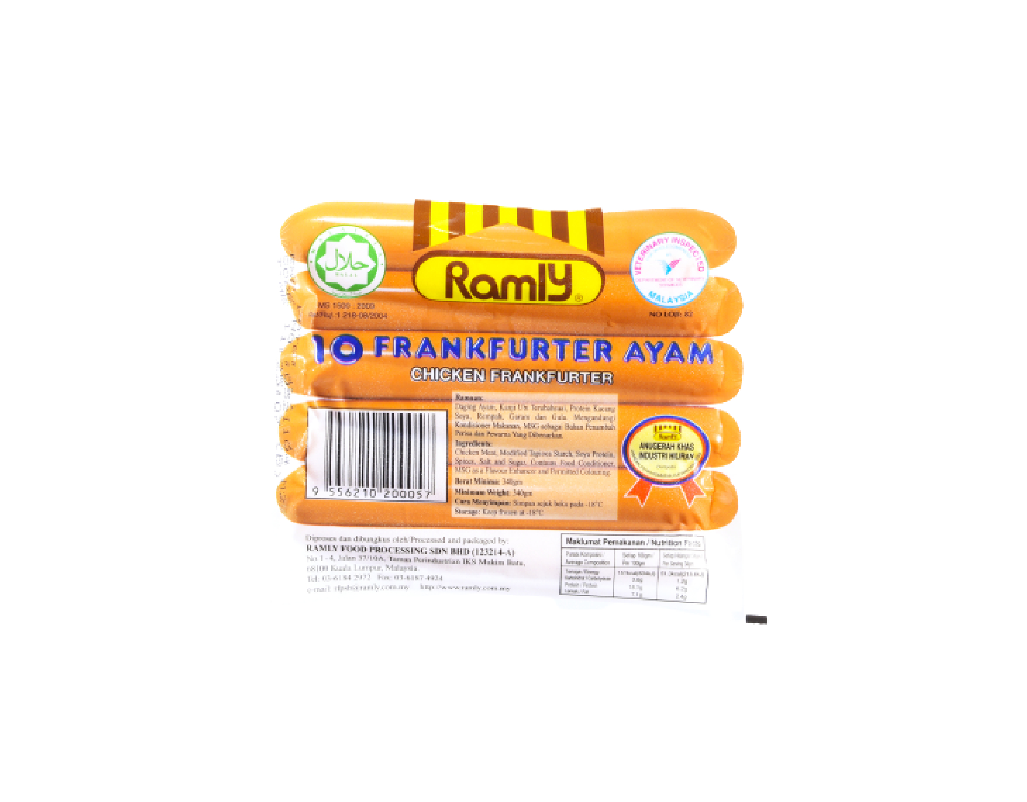 Ramly Chicken Frankfurter Chicken Frankfurter | myaeon2go