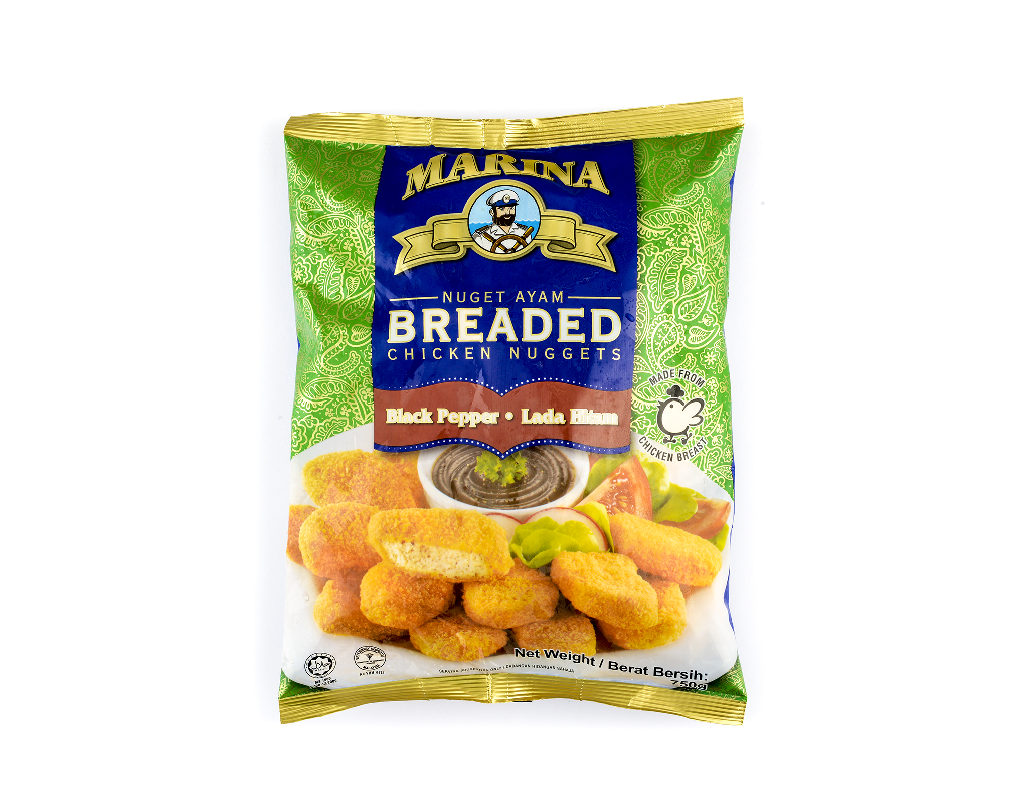Marina Breaded Chicken Nugget Black Pepper | myaeon2go