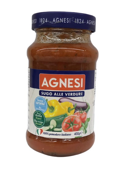 Agnesi Verdure (Vegetable) Pasta Sauce | myaeon2go
