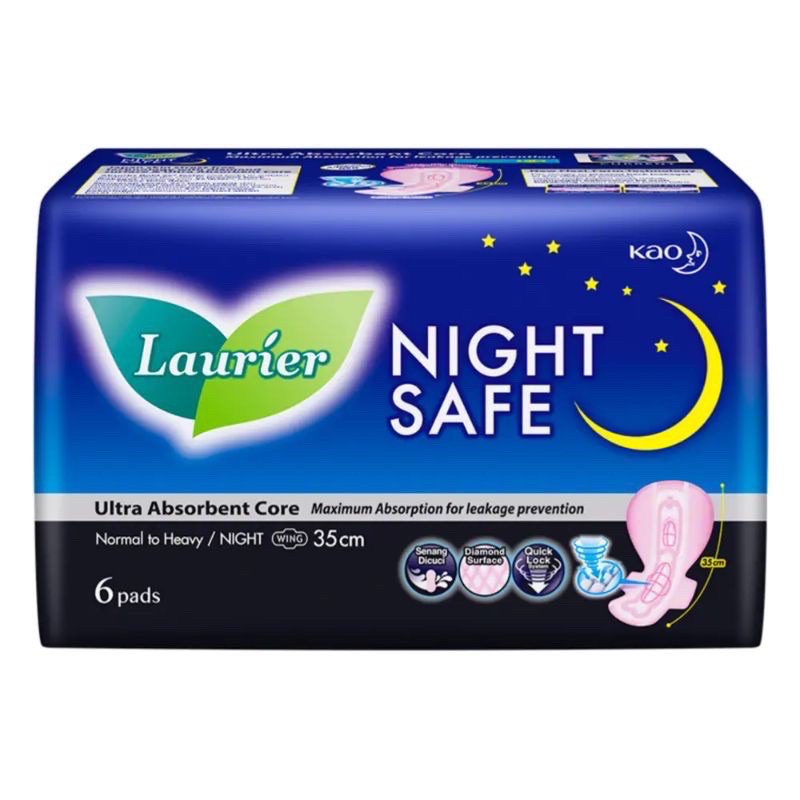 Laurier Night Safe Wing 35 cm | myaeon2go