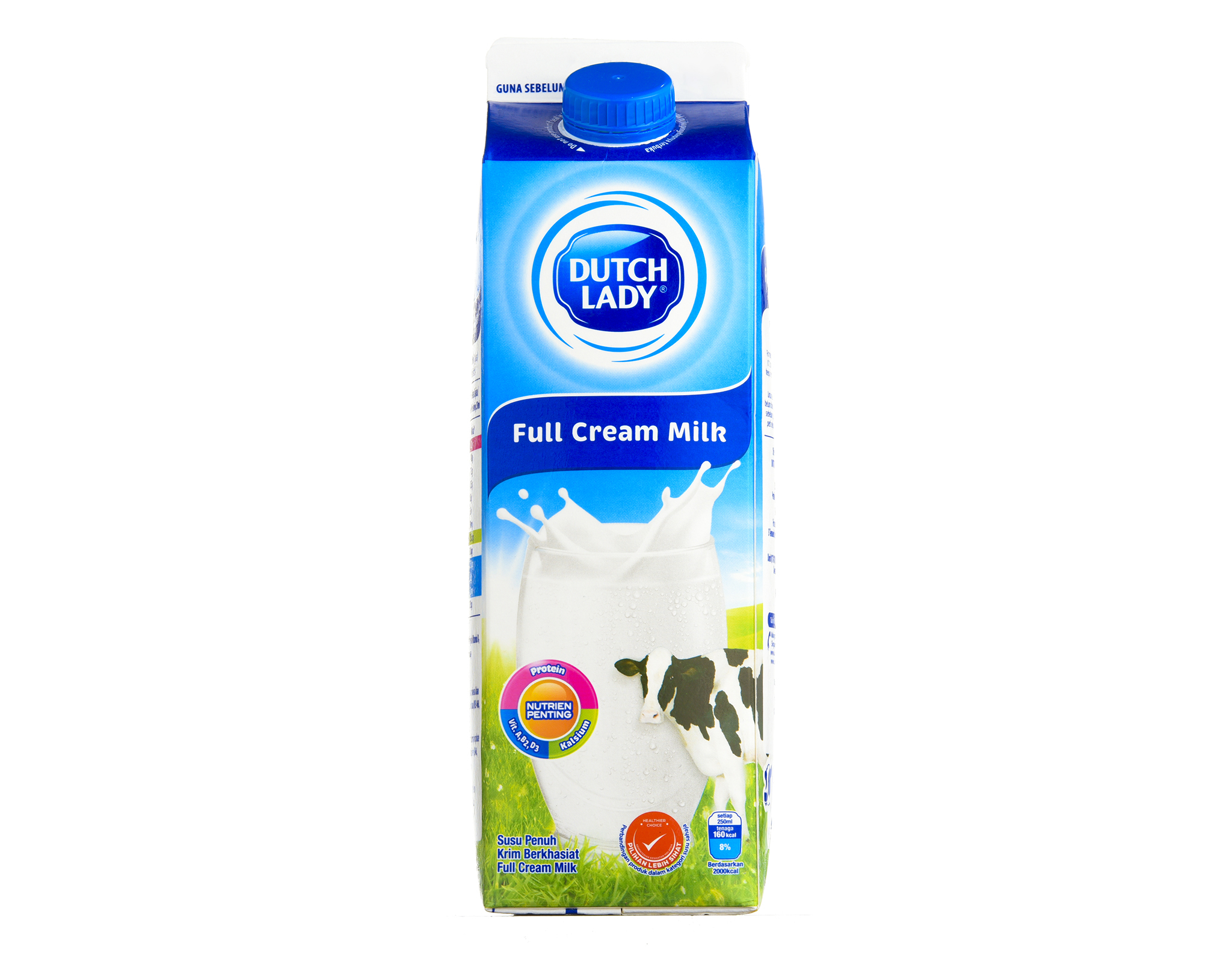 Dutch Lady Pure Farm Full Cream Milk 1L High Vitamin D3