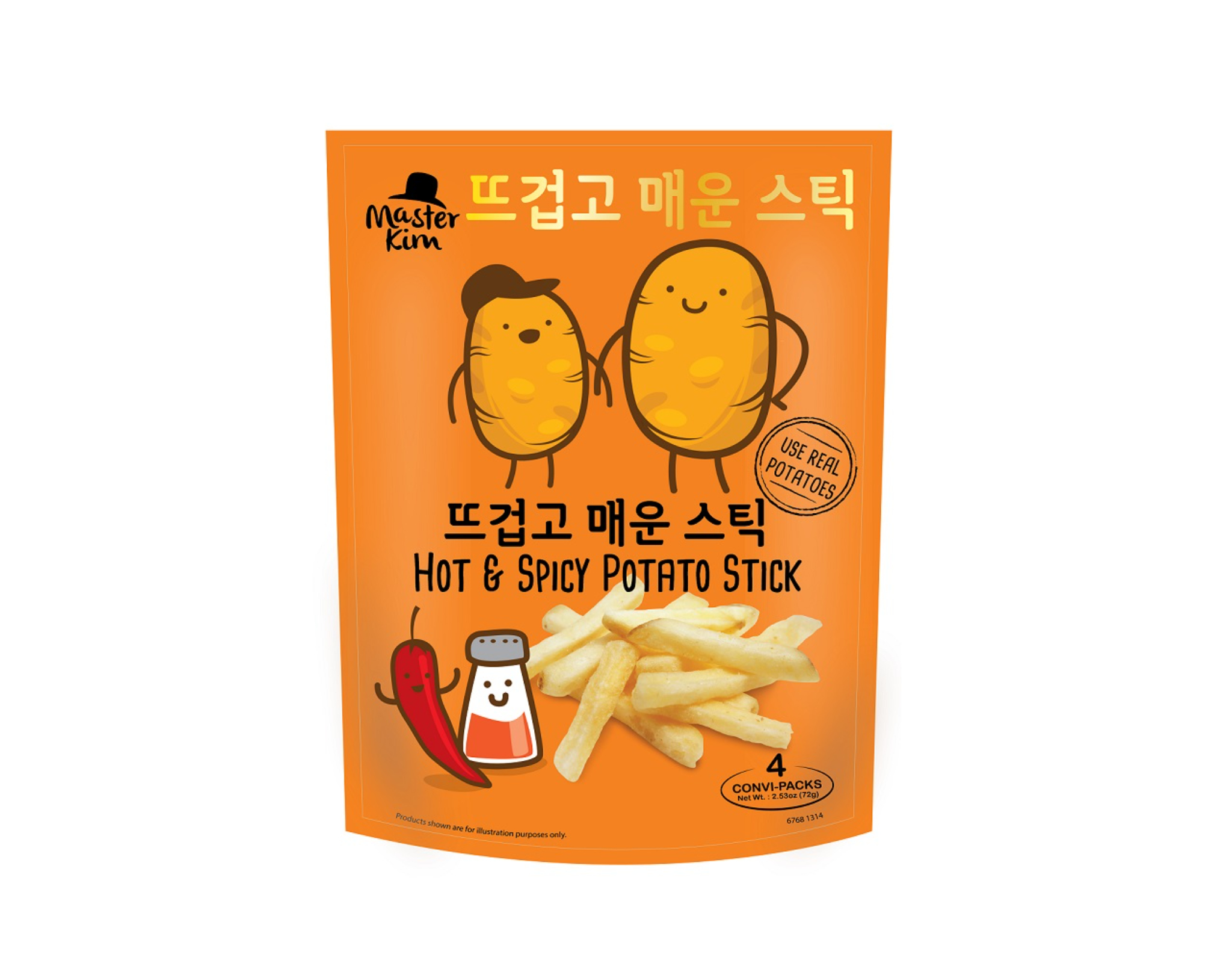 Master Kim Potato Stick Hot & Spicy | myaeon2go