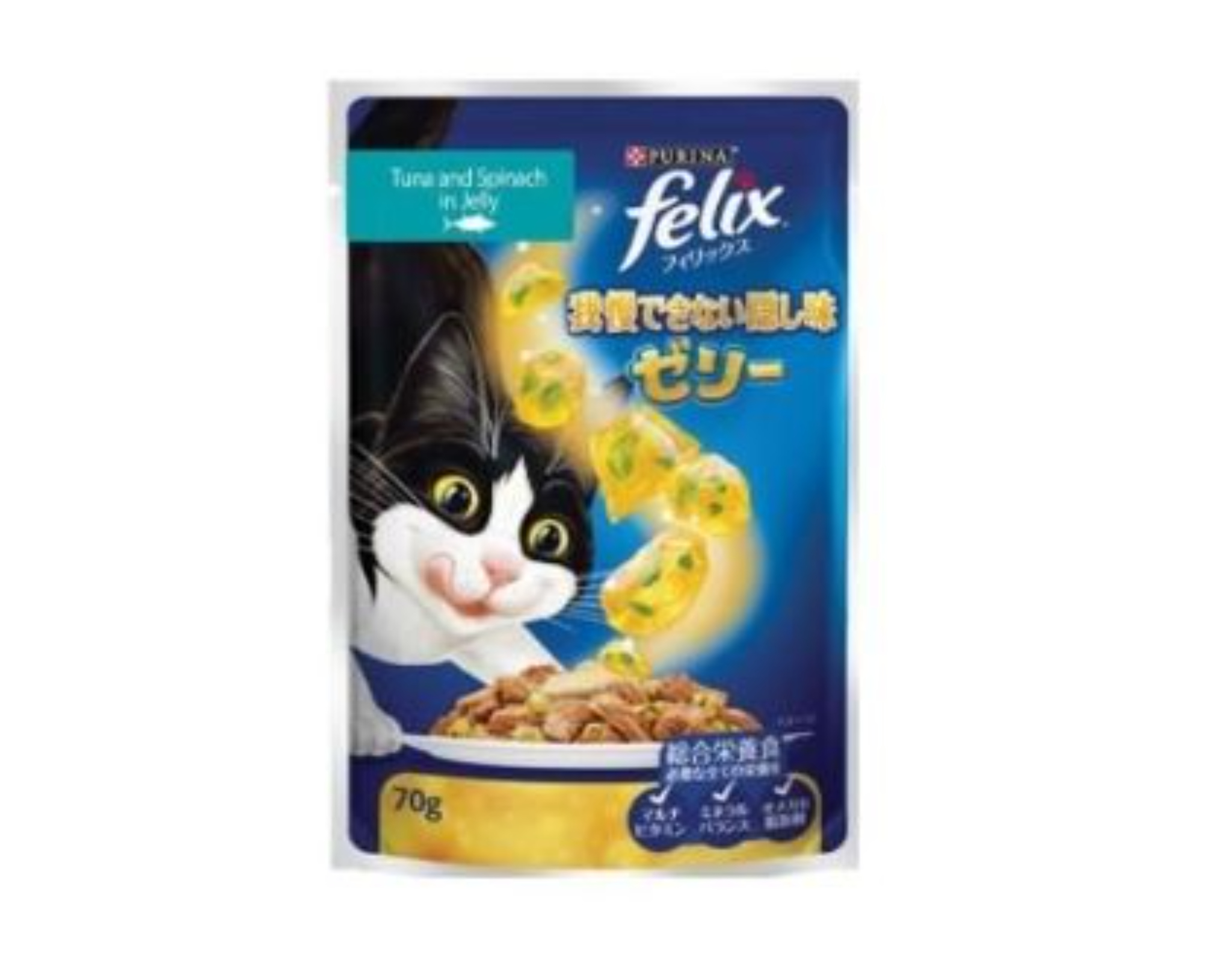 Felix Sensations Tuna & Spinach Pouch Sensations Tuna & Spinach Pouch ...