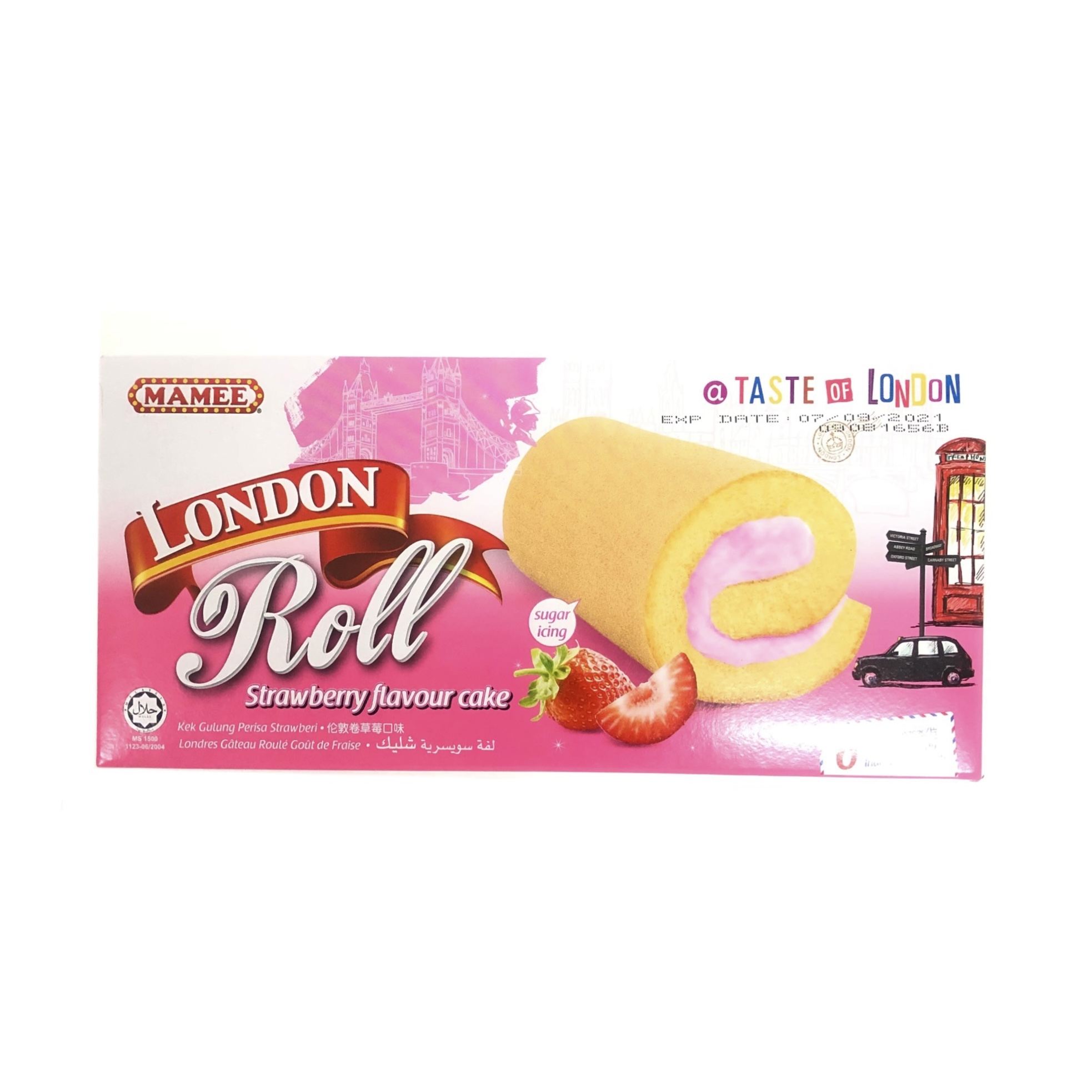 Mamee London Roll Strawberry | myaeon2go