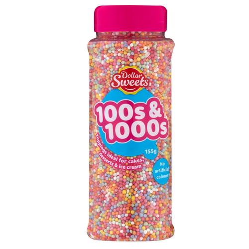 Dollar Sweets 100's & 1000's Cake Toppings | myaeon2go