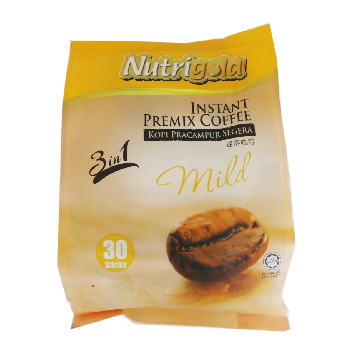Nutrigold 3In1 Premix Coffee Mild | myaeon2go