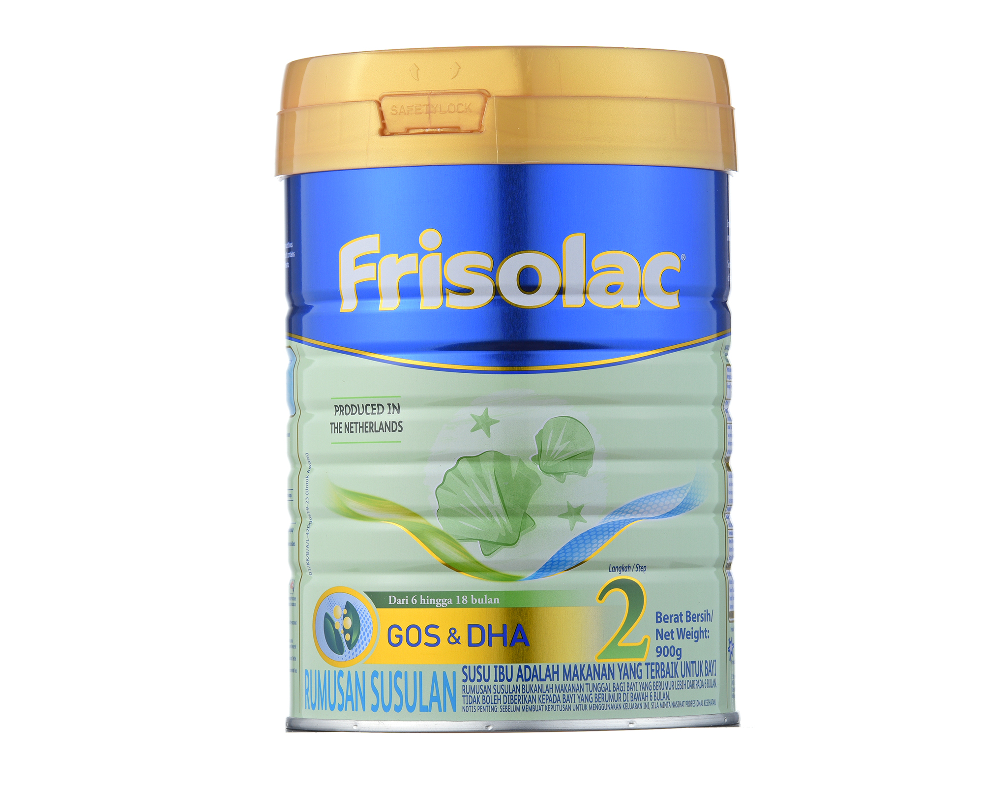 Frisolac Step 2 Milk Powder, 900 g - GOS & DHA Enriched