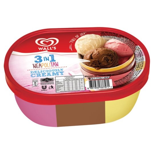 Wall's Ice Cream Neapolitan | myaeon2go