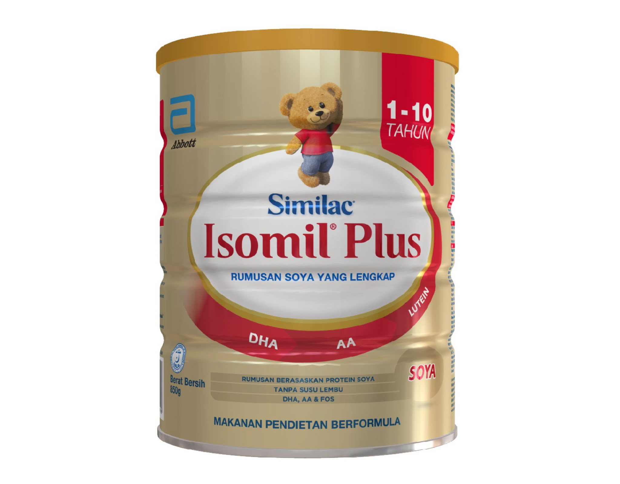 Isomil Plus Gold 850g - Soy Formula with DHA & AA