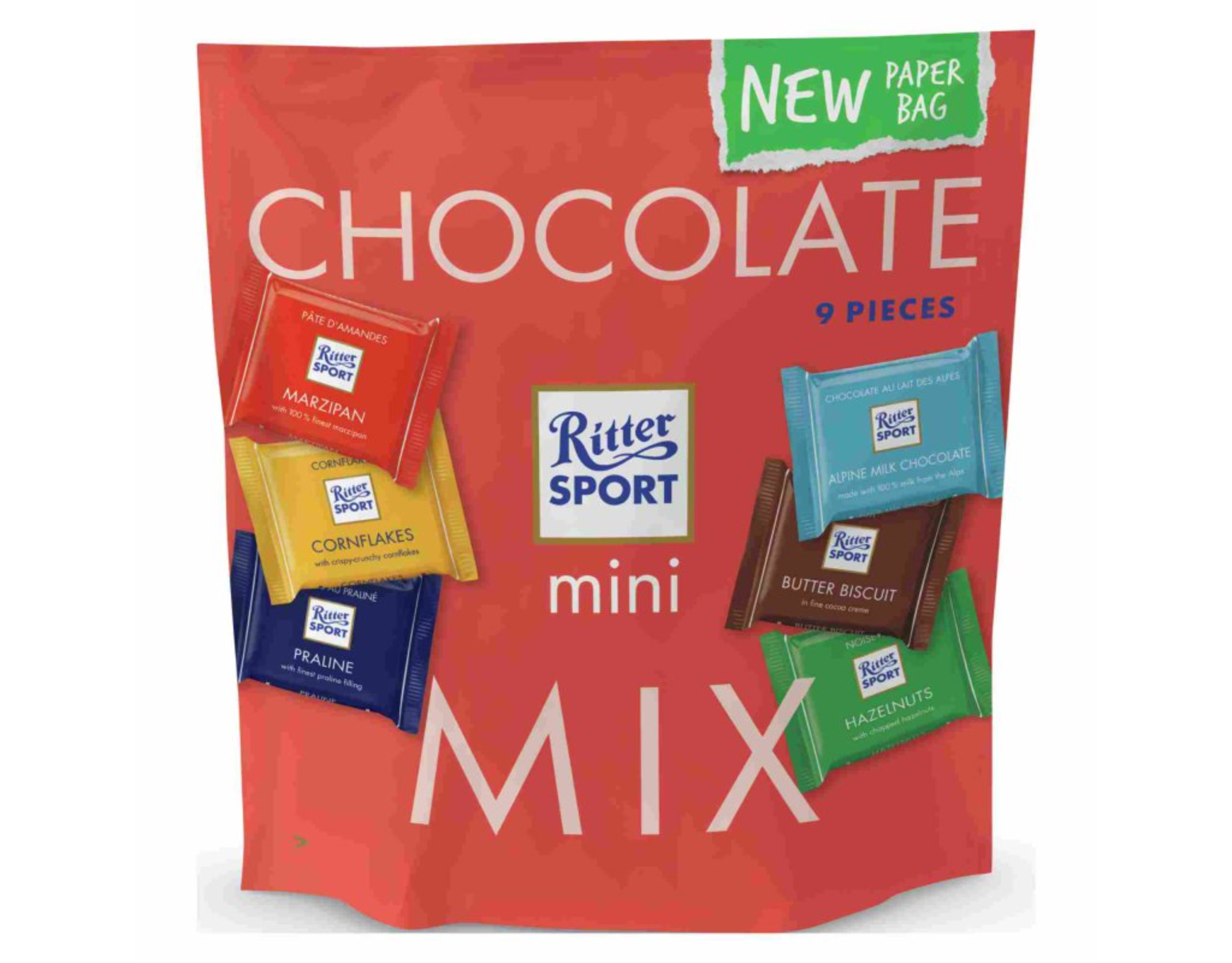 Ritter Sport Ritter Sport Mini Chocolate Mix Pouch | myaeon2go