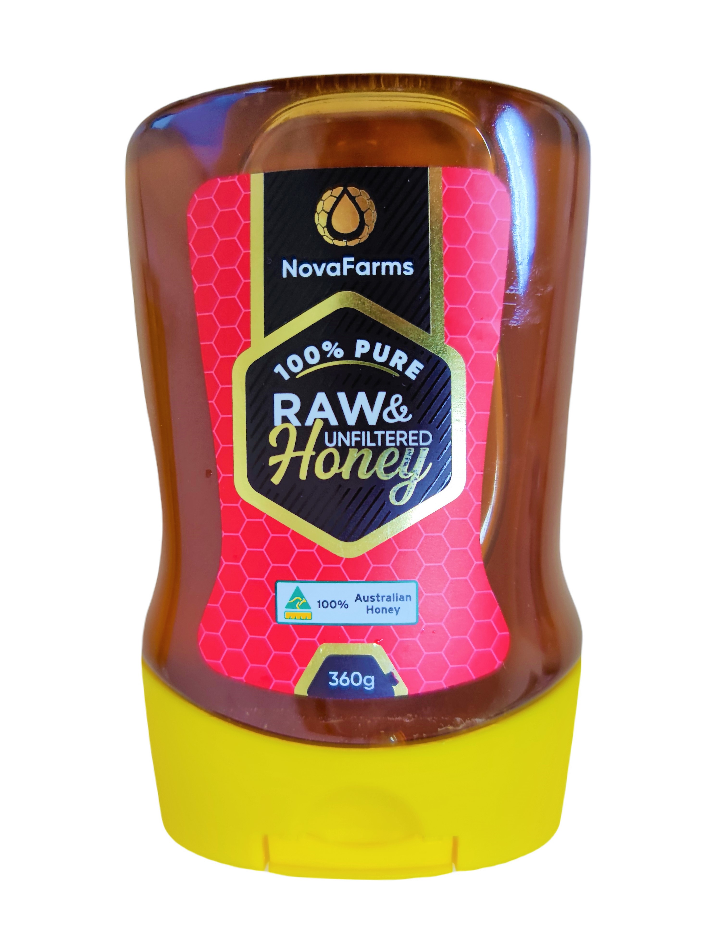 NovaFarms Raw And Unfiltered Honey Squeeze | myaeon2go