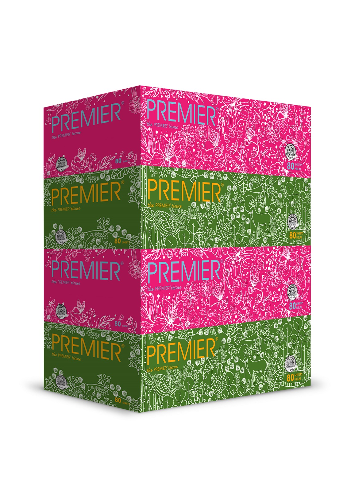 Premier Facial Tissue Natural | myaeon2go