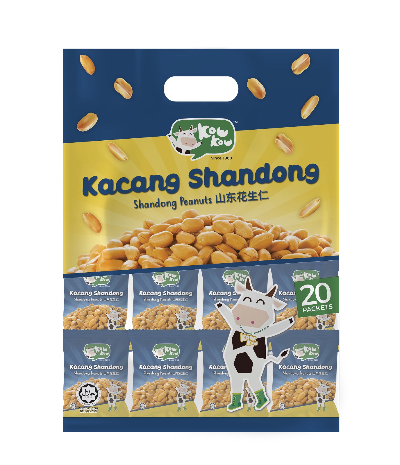 Kow Kow Shang Tung Peanut, 20 x 15 g - Delicious Snack