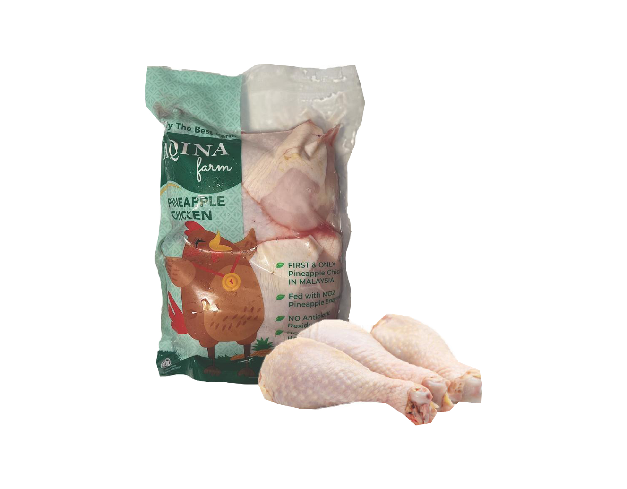 Aqina Chilled Pineapple Chicken Drumstick (4pcs) | myaeon2go