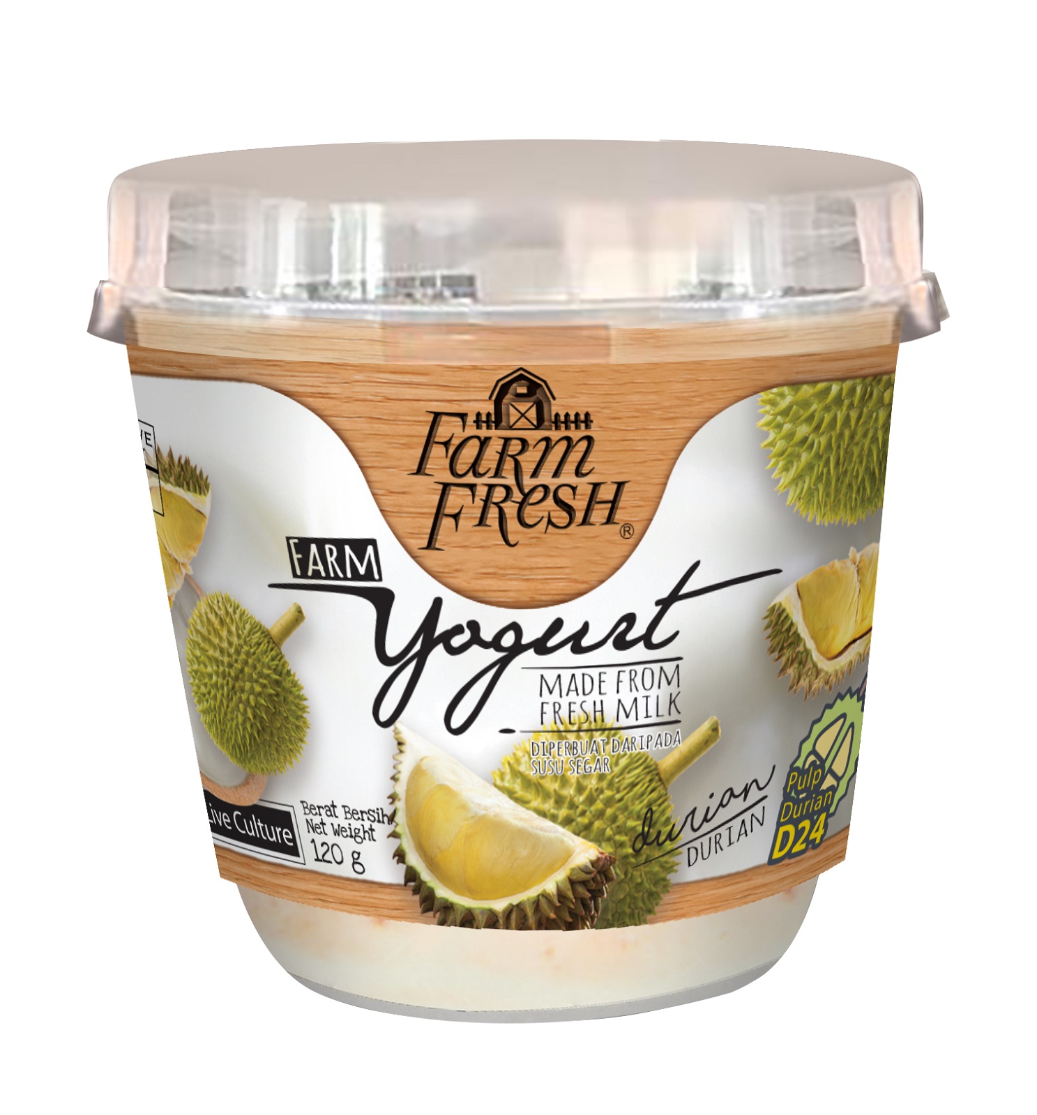 Farm Fresh Farm Yogurt Durian | myaeon2go