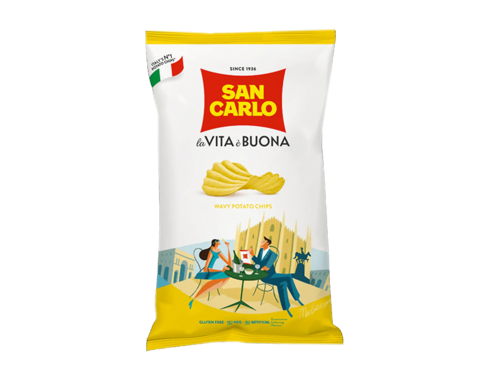 San Carlo Wavy Potato Chips | myaeon2go