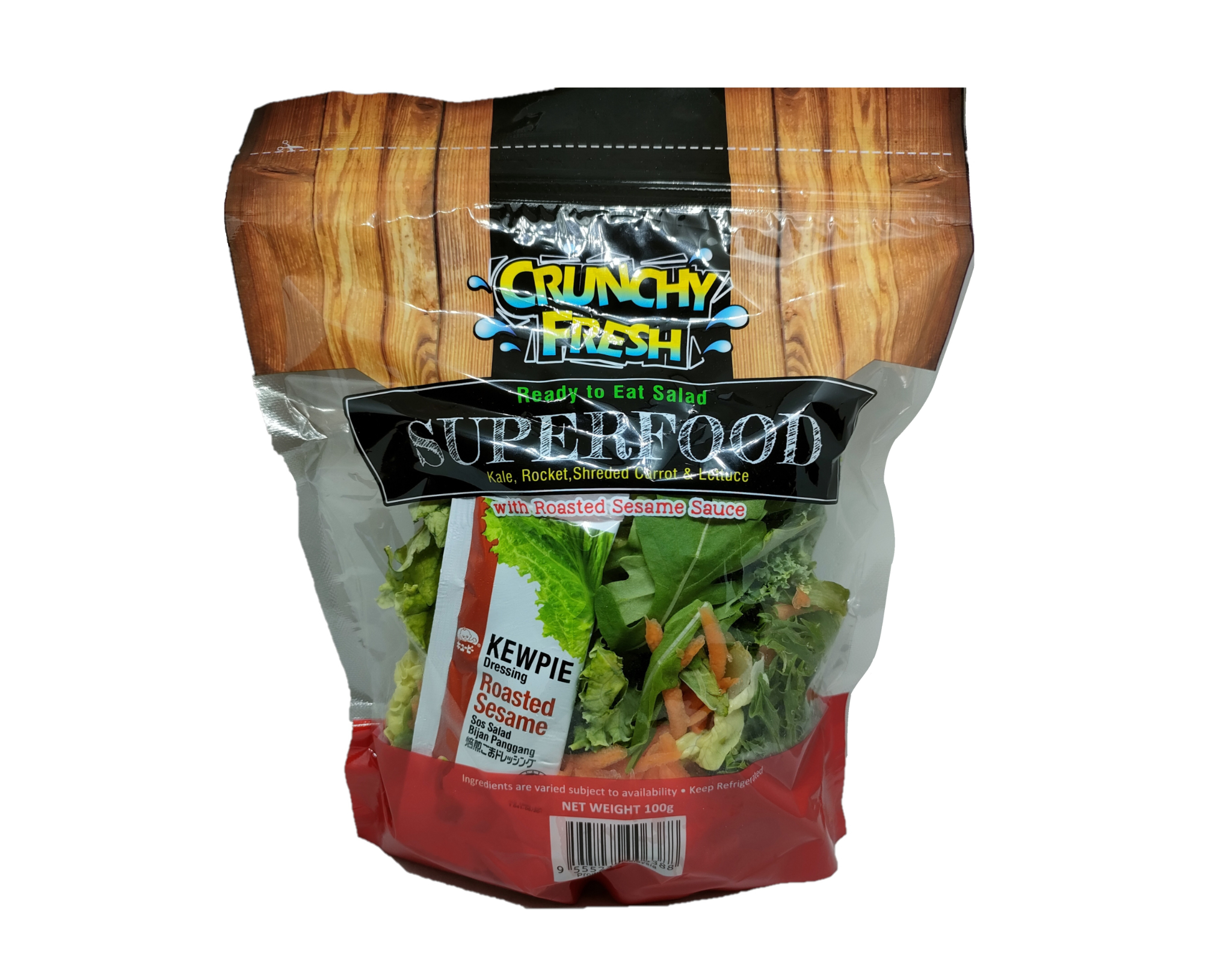 Crunchy Fresh Ready To Eat Salad Superfood, 100g - Sweet & Crunchy