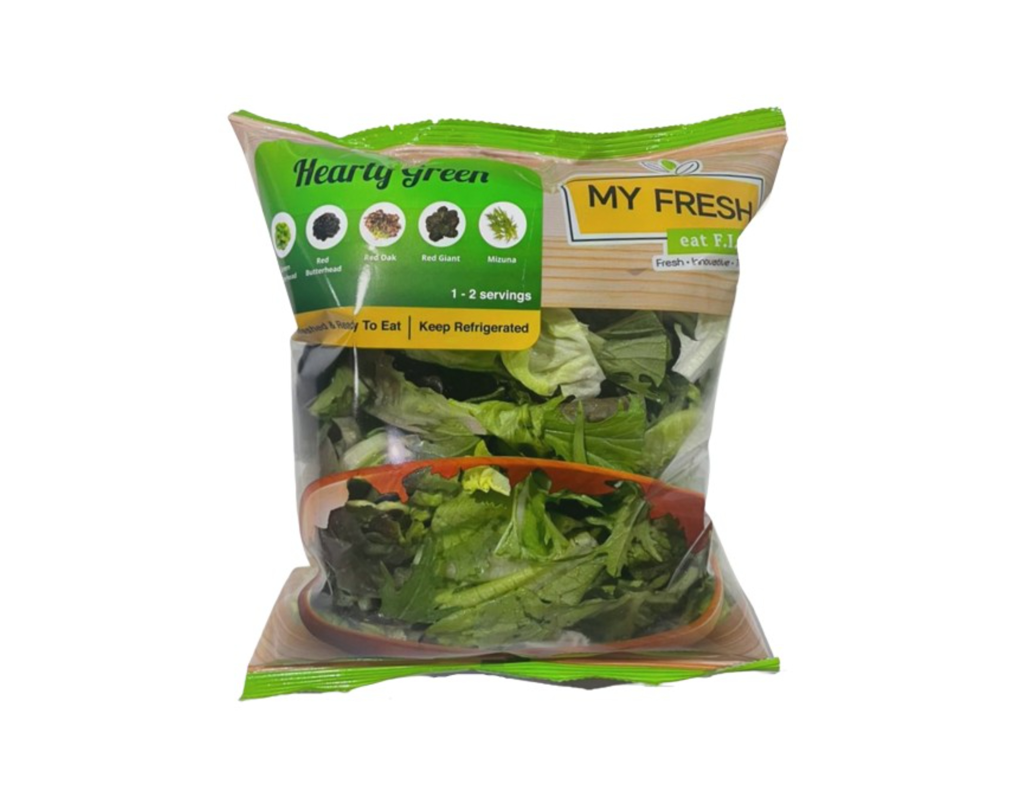 My Fresh Hearty Green (Salad), 120g - Fresh