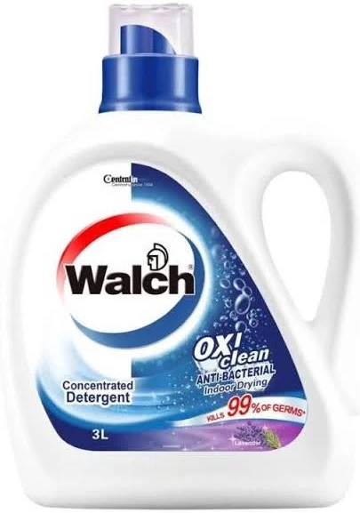 Walch Oxi Clean Detergent, 3L - Antibacterial Lavender